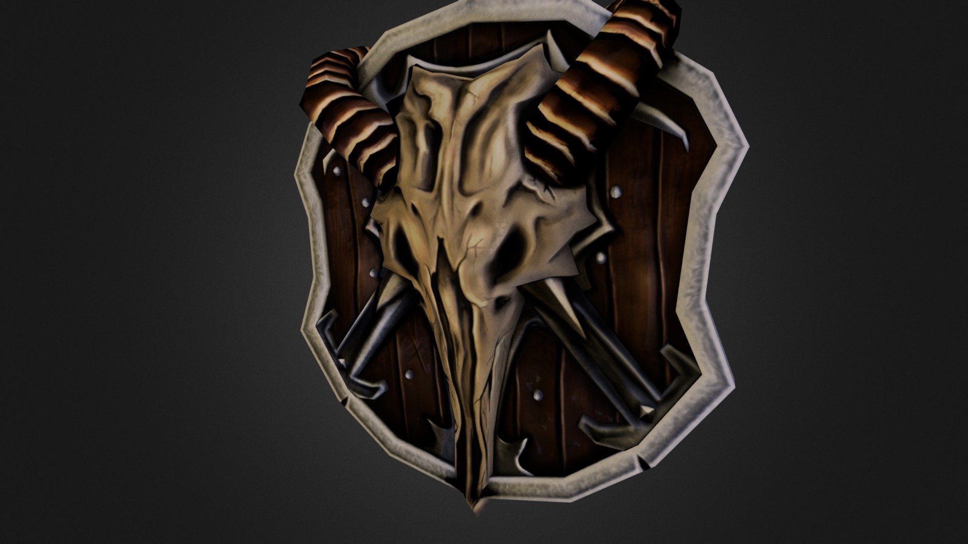 Bones Shield - 3D model by shaoyen [596b44a] - Sketchfab