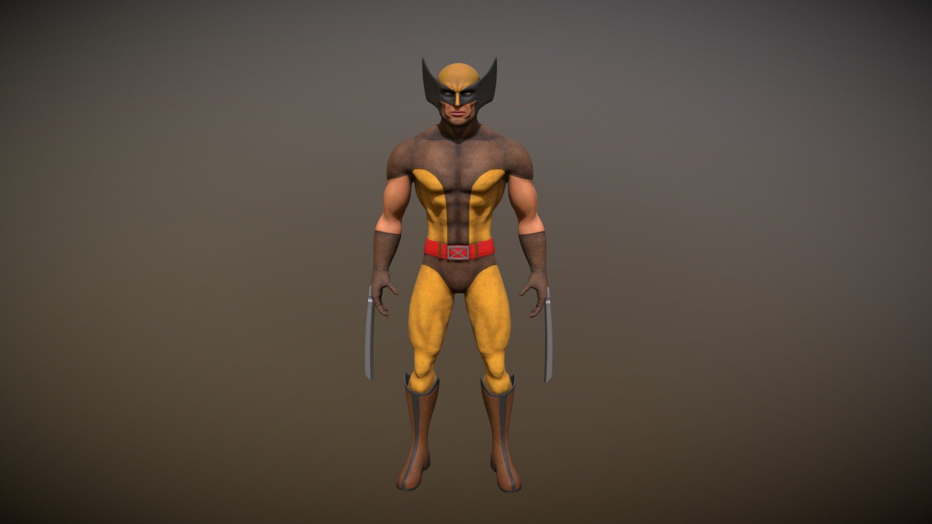 Wolverine 3d 3d Model By Marlon Atamari Llosa [596c2da] Sketchfab