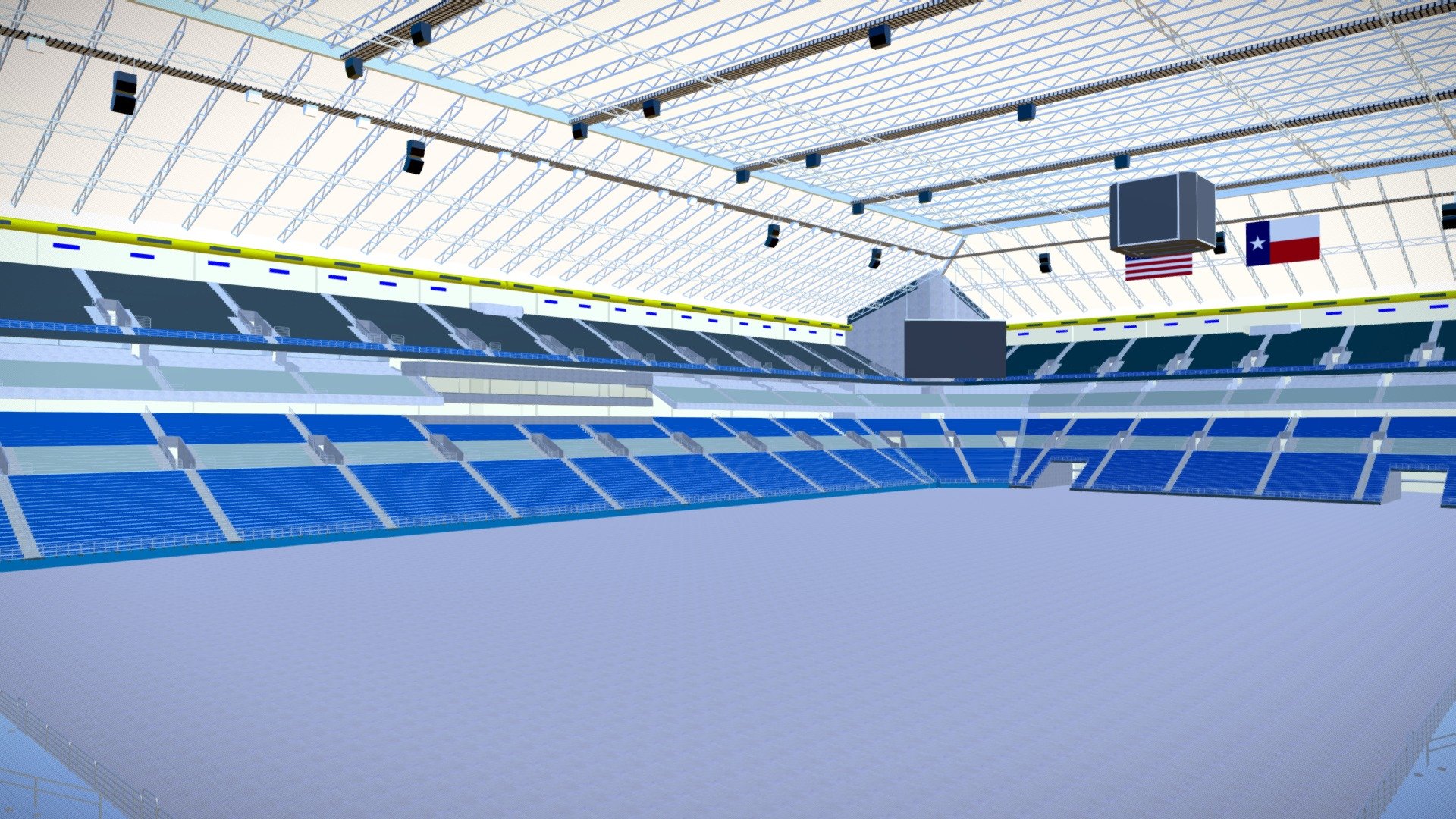 Alamodome Working - 3D model by Titan Sign Company (@TitanSignCompany ...