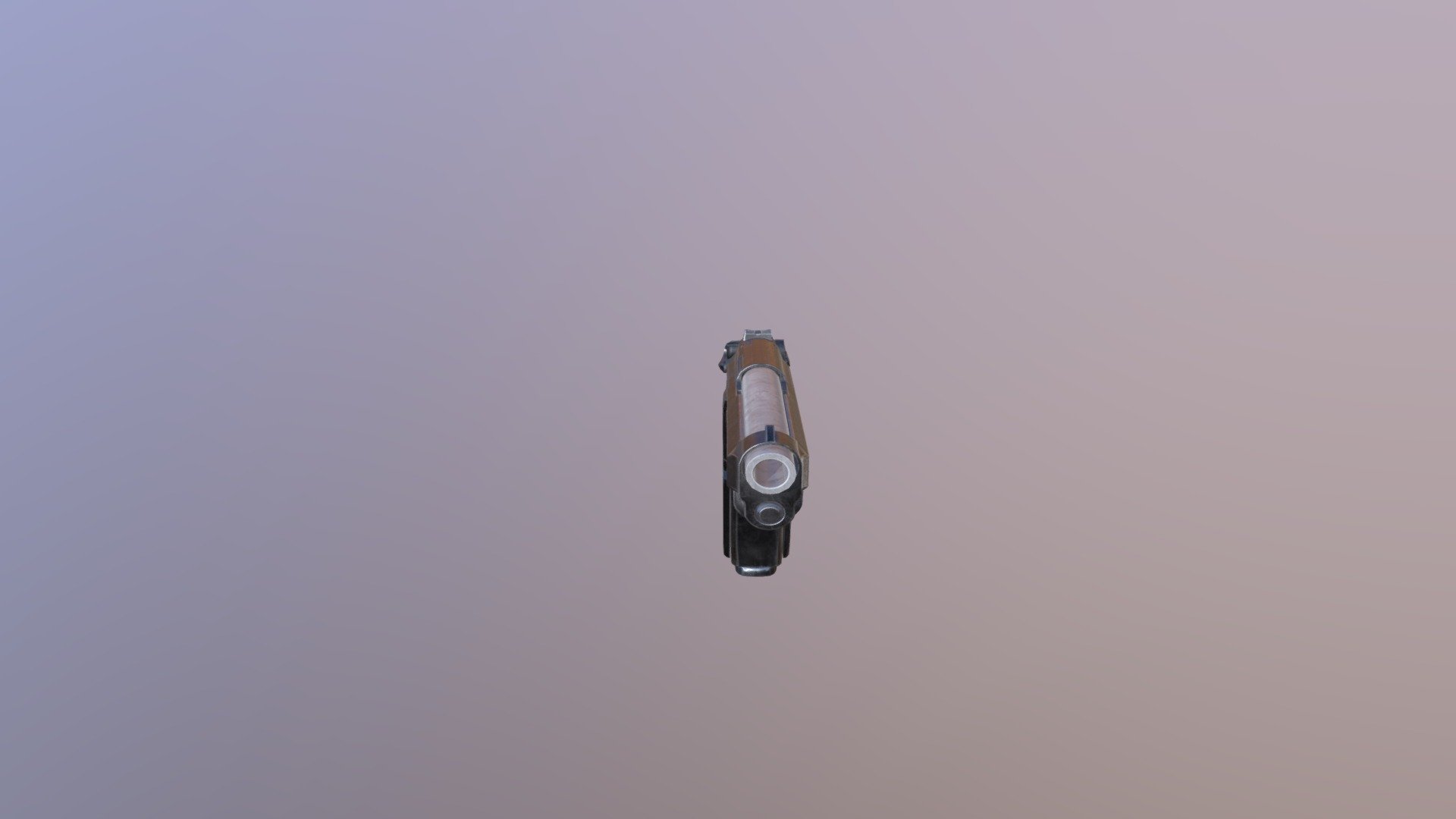 Beretta 92 RPD animated, stripped. - 3D model by HunkUmbrella [596f45b ...