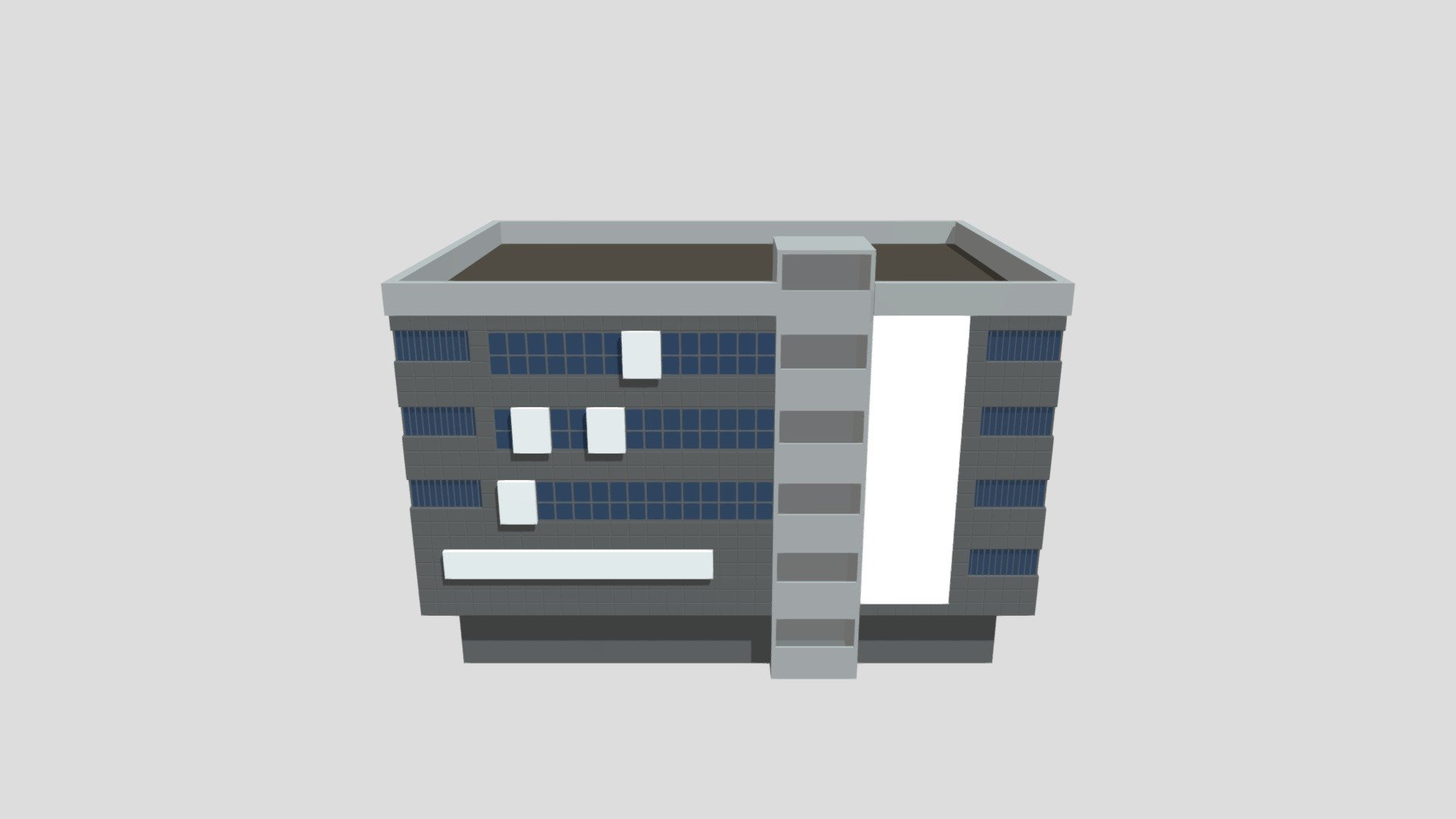 Panel Building - 3D model by ColinCharleson [596f656] - Sketchfab