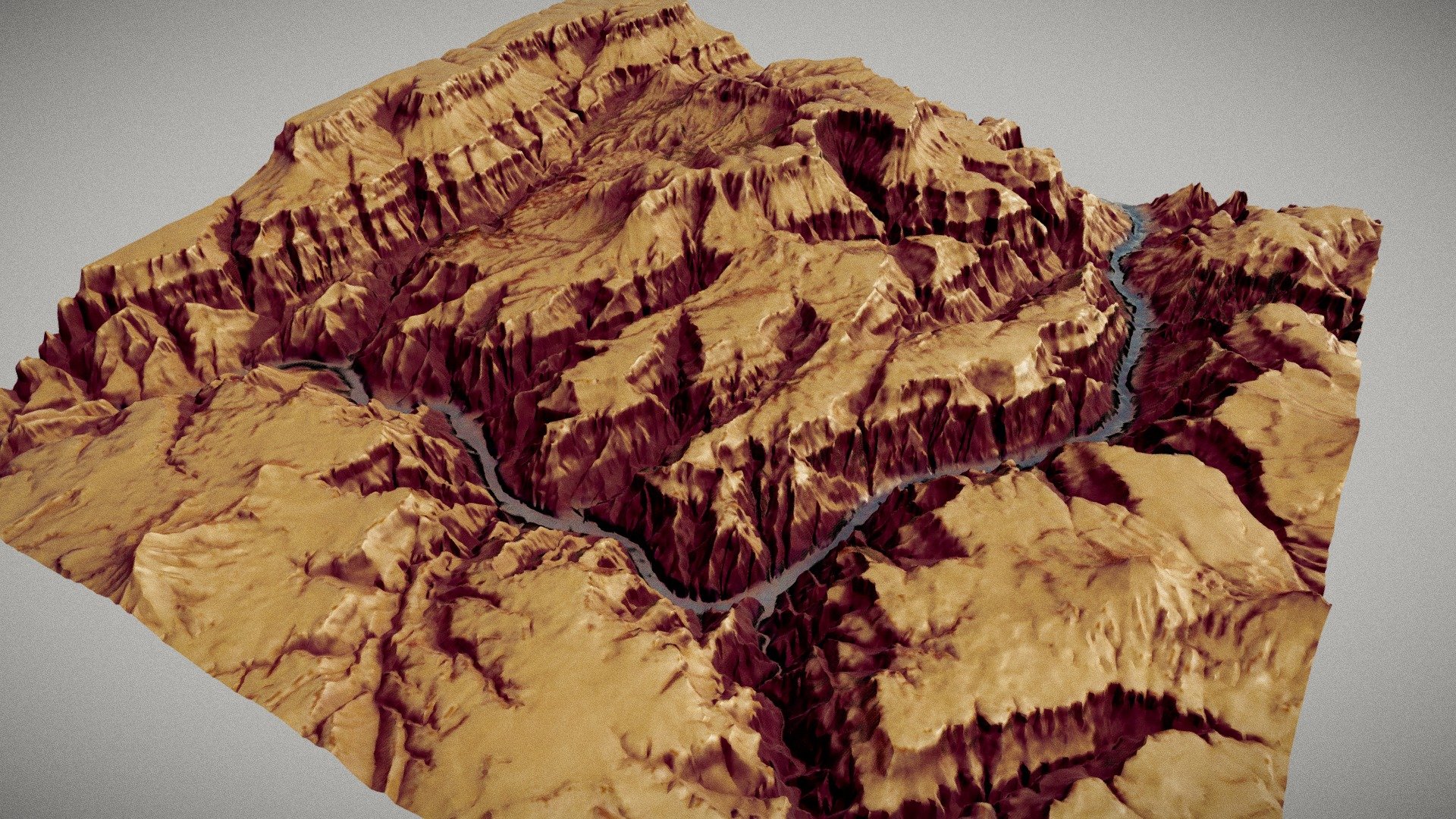 cliffs - 3D model by Renham - Camilo Rojas (@renham) [59705d6] - Sketchfab