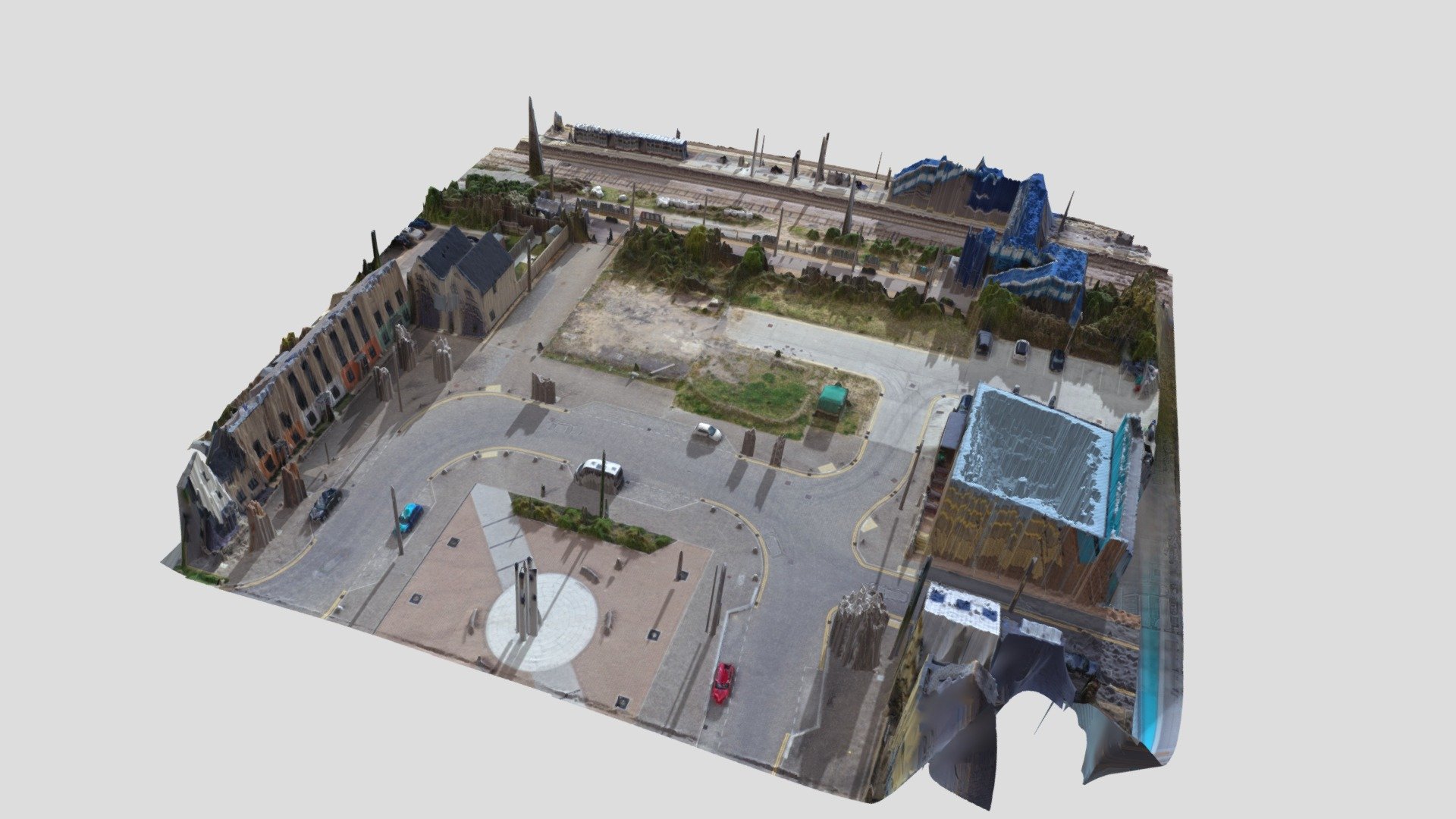Station Square St Neots - Download Free 3D model by MadMax41 [5970ca9 ...