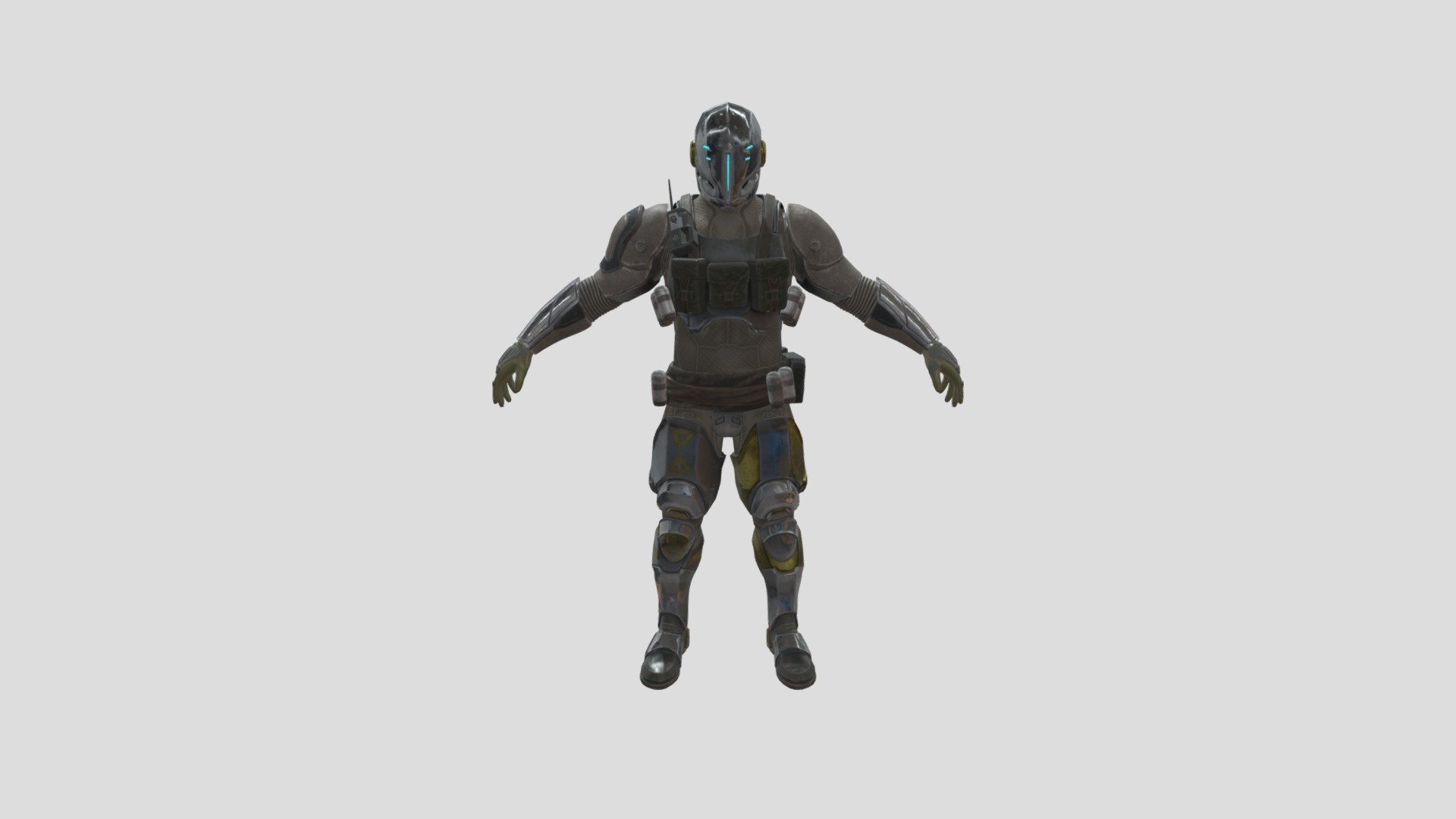 "Destiny Character" - 3D model by ChasesDesigns [59715df] - Sketchfab