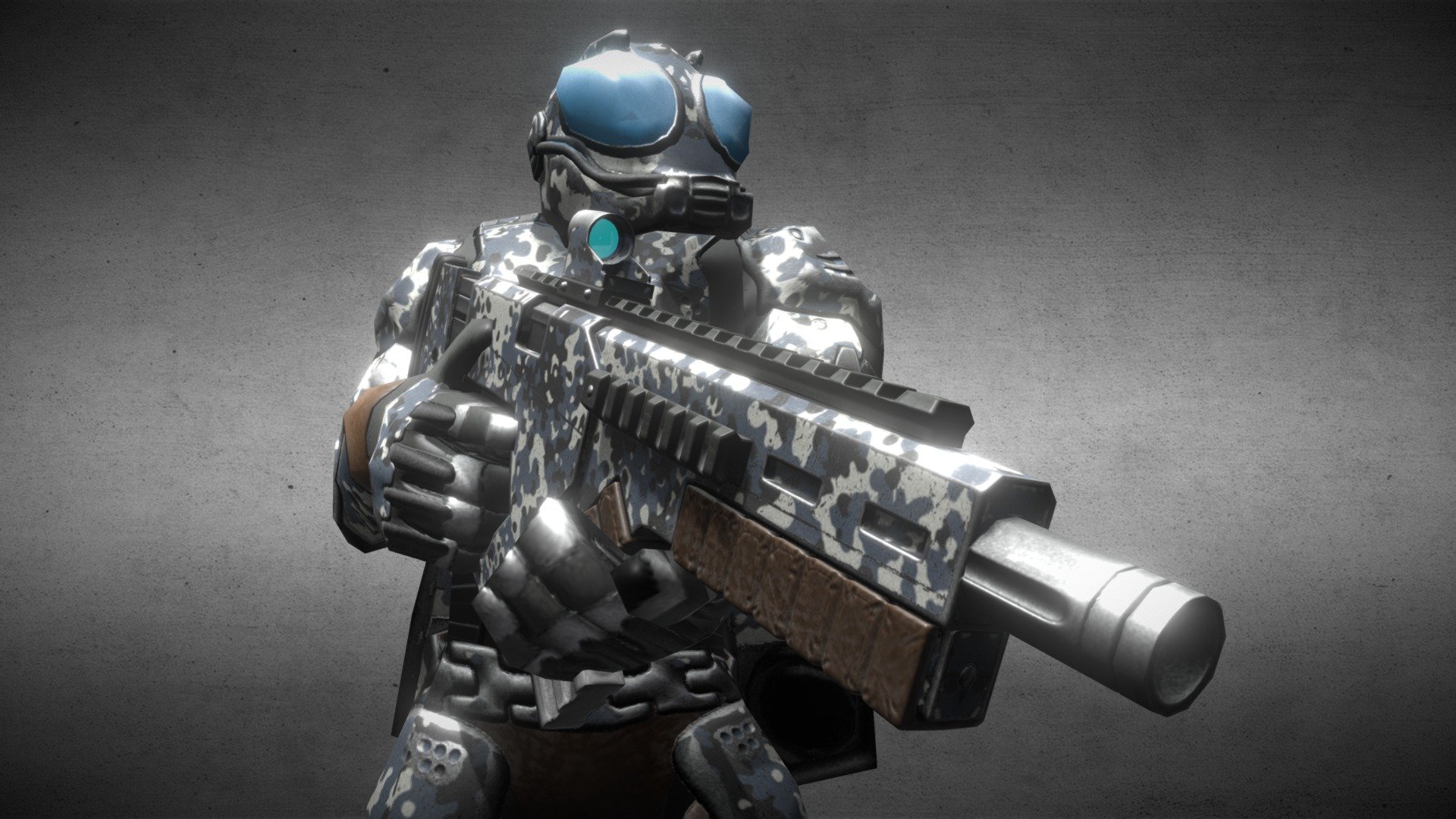 Raptor soldier - 3D model by tnnv [59718c2] - Sketchfab