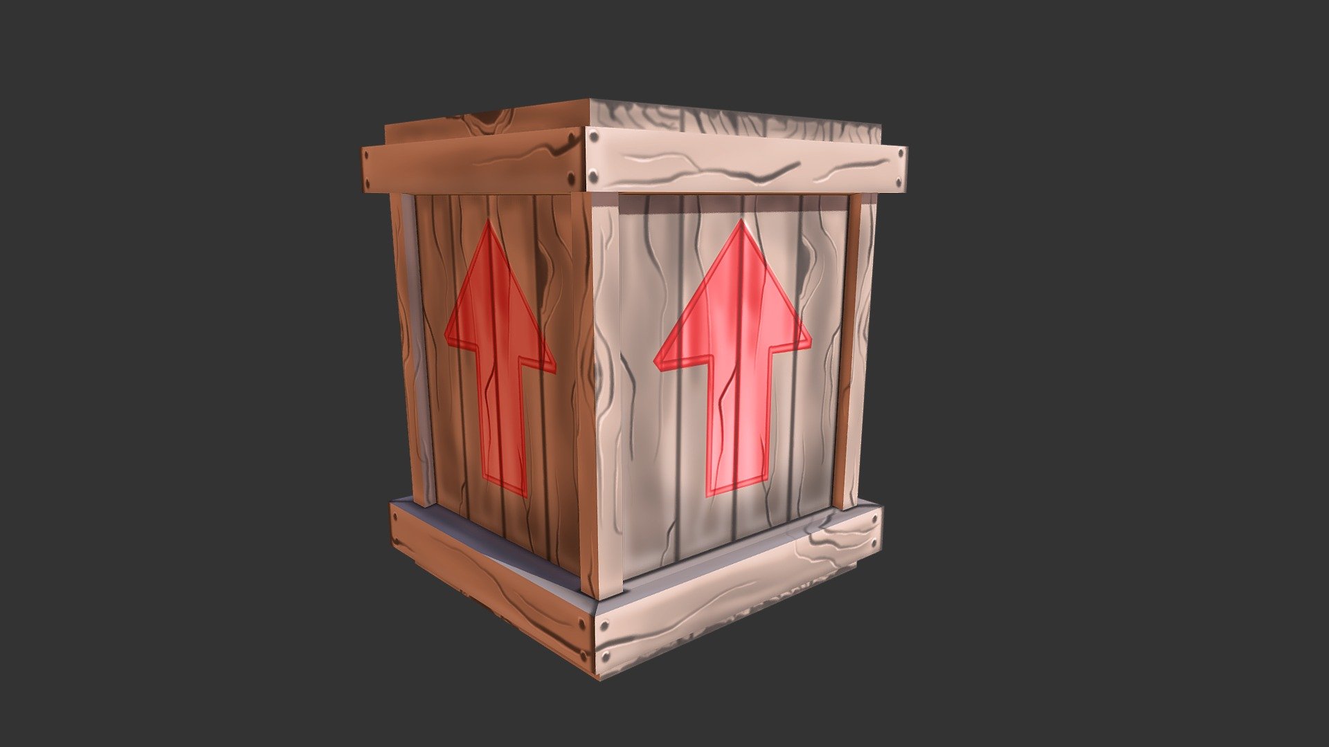 Stylized Wooden Crate - 3D model by Raz (@RazCaro) [5972108] - Sketchfab