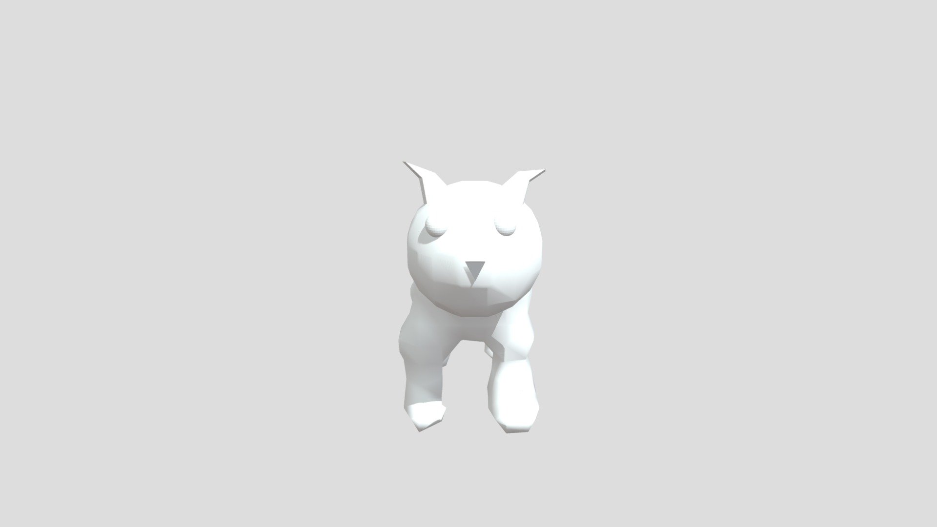 Cat idle - 3D model by koTeProgg (@ufzpudr) [59725c4] - Sketchfab