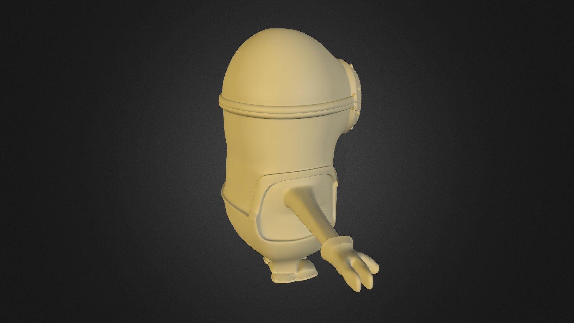 Minion model - 3D model by wikakoz [5972c95] - Sketchfab