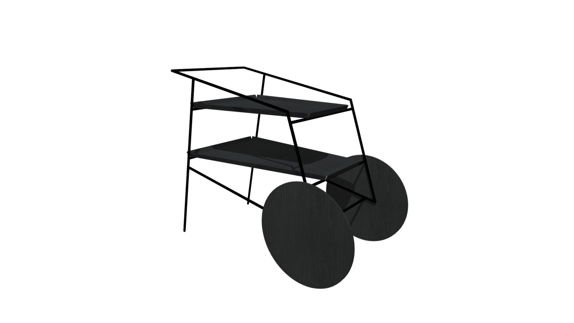 CARRINHO CHA BAR ZINA AMERICA AGAVE CASA - Download Free 3D model by ...