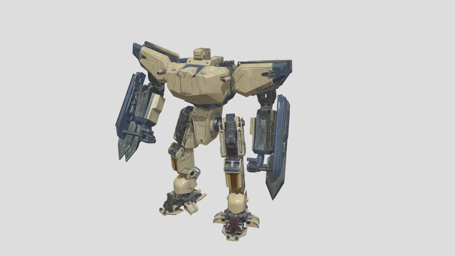 Mech - Buy Royalty Free 3D model by Adrian Kulawik (@AKStudio3D ...