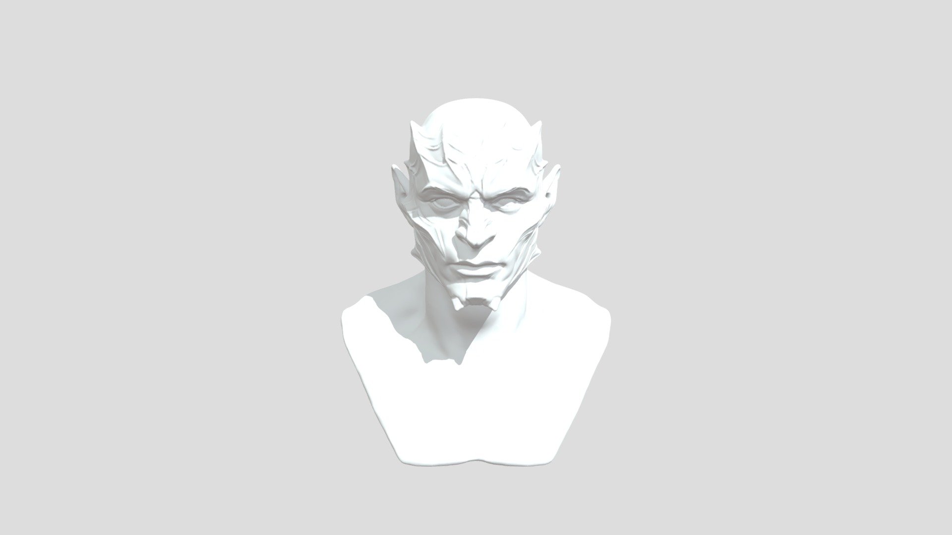 Male Orc Head Ref - Download Free 3D model by artref [59756cb] - Sketchfab