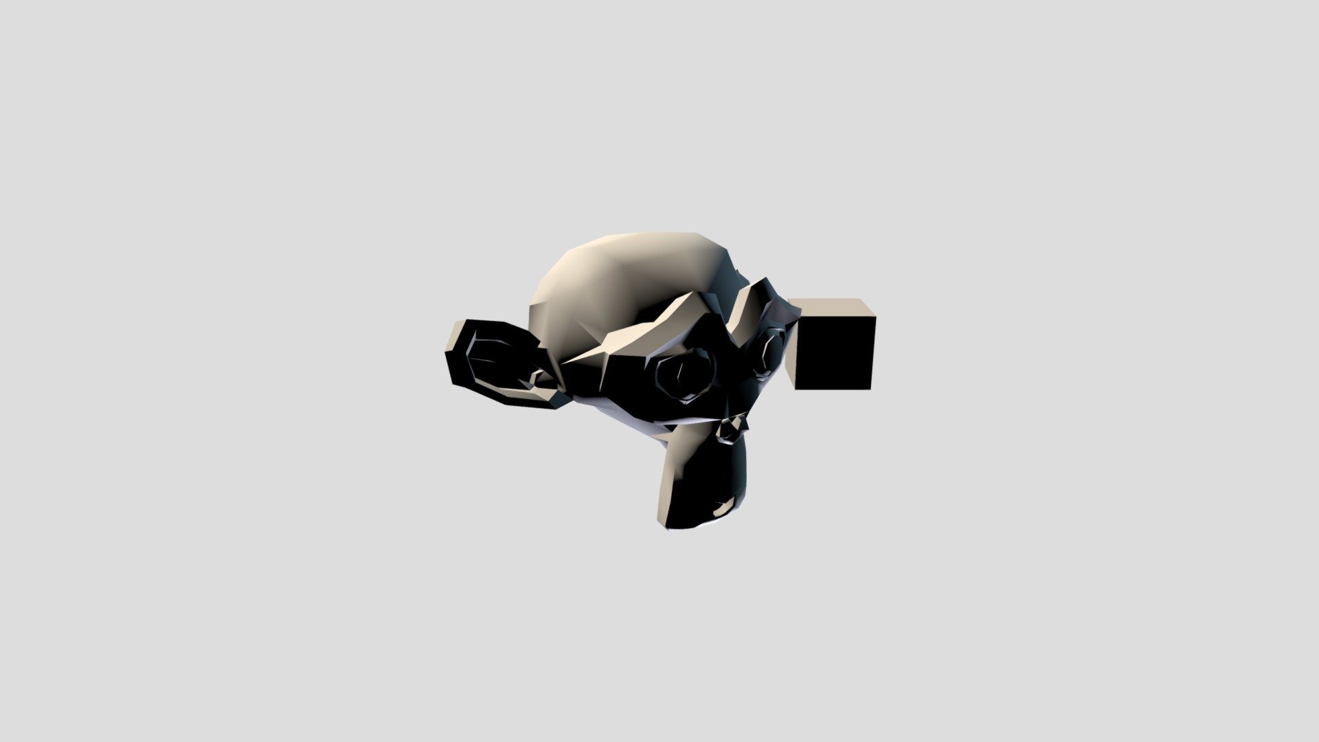 Monkey-and-cube-no-normals - 3D model by fchoisy-pro [5976f9a] - Sketchfab