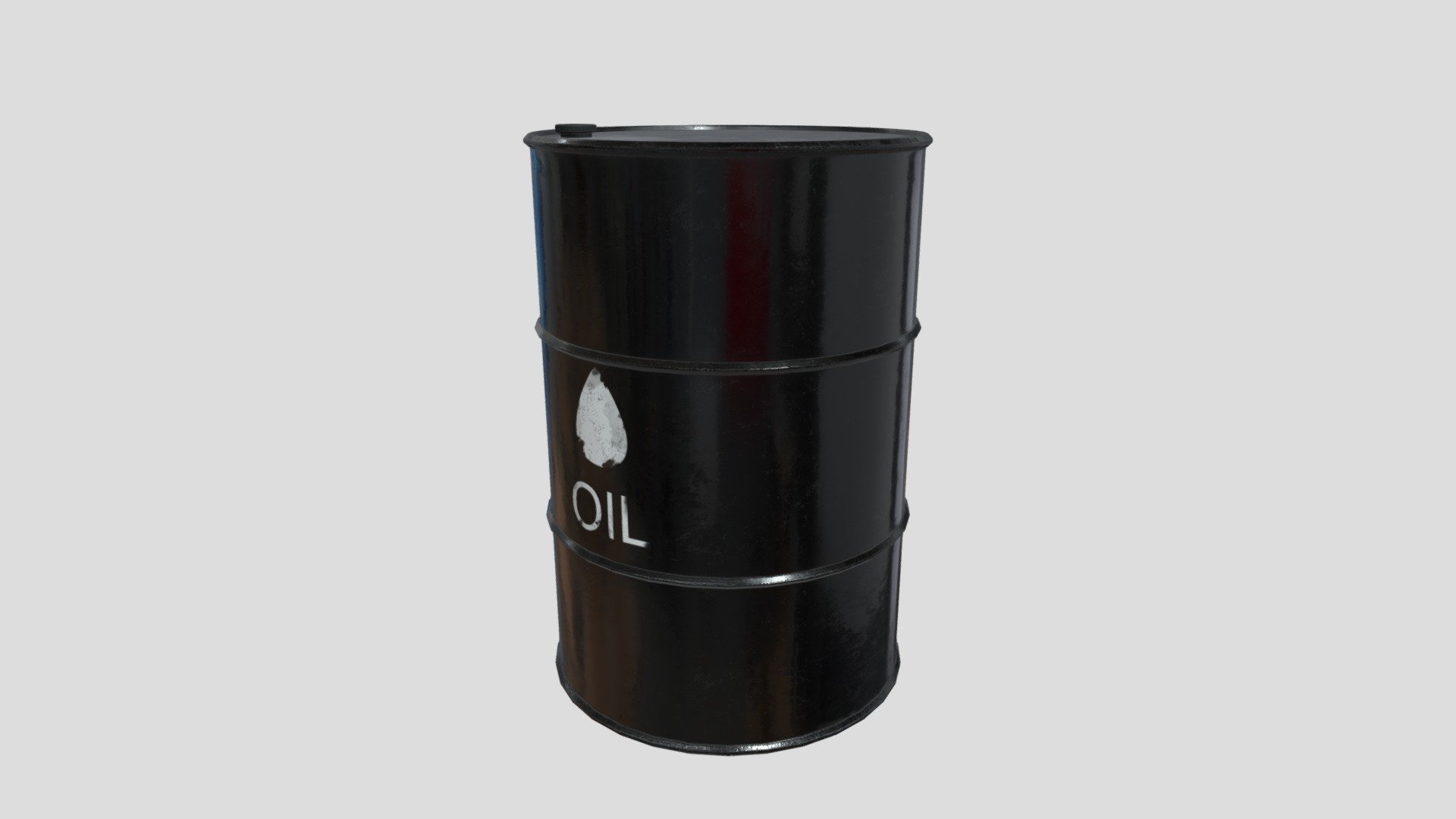 Oil Barrel Low Poly - Download Free 3D model by Artyooooom [5977f84 ...