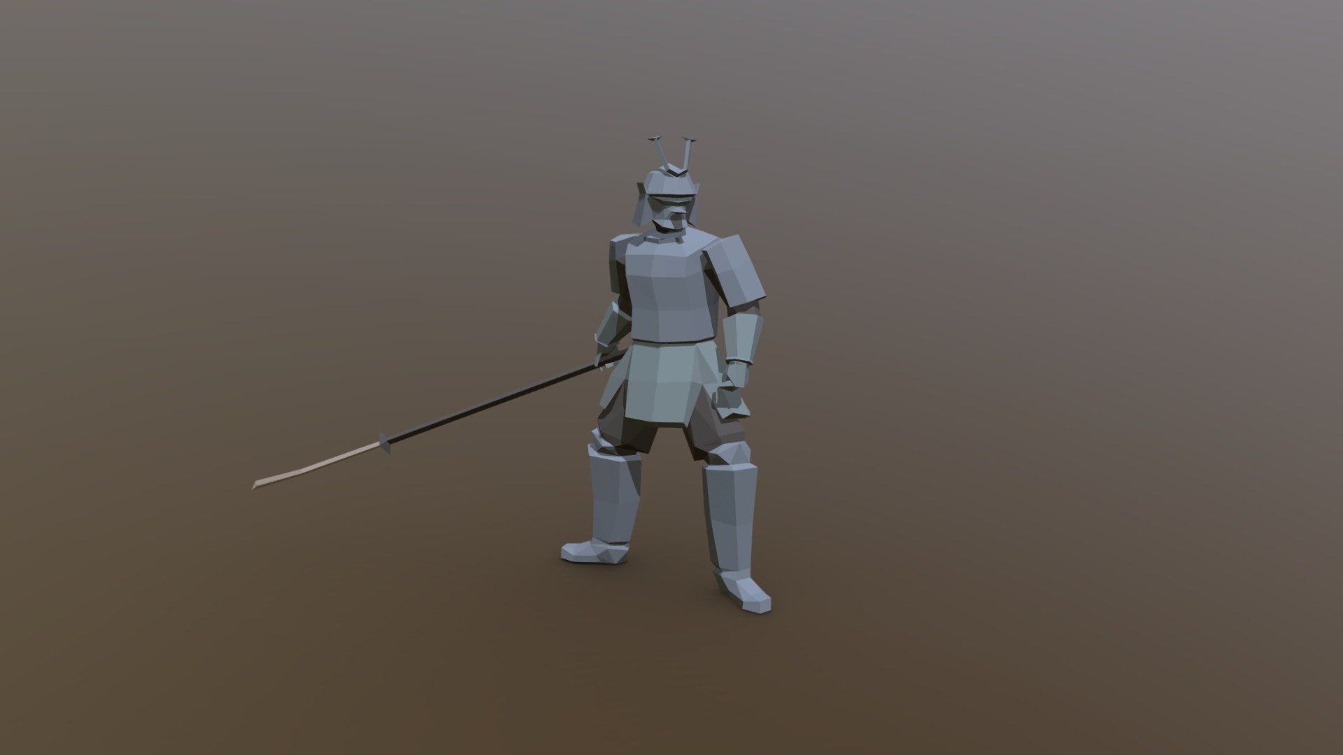 Low-Poly Samurai A (Sucker Punch) - Download Free 3D model by DavidA3D ...