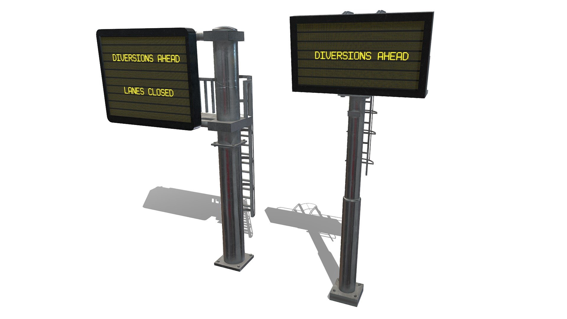 Motorway Signs - Buy Royalty Free 3D model by Studio Lab (@studiolab ...