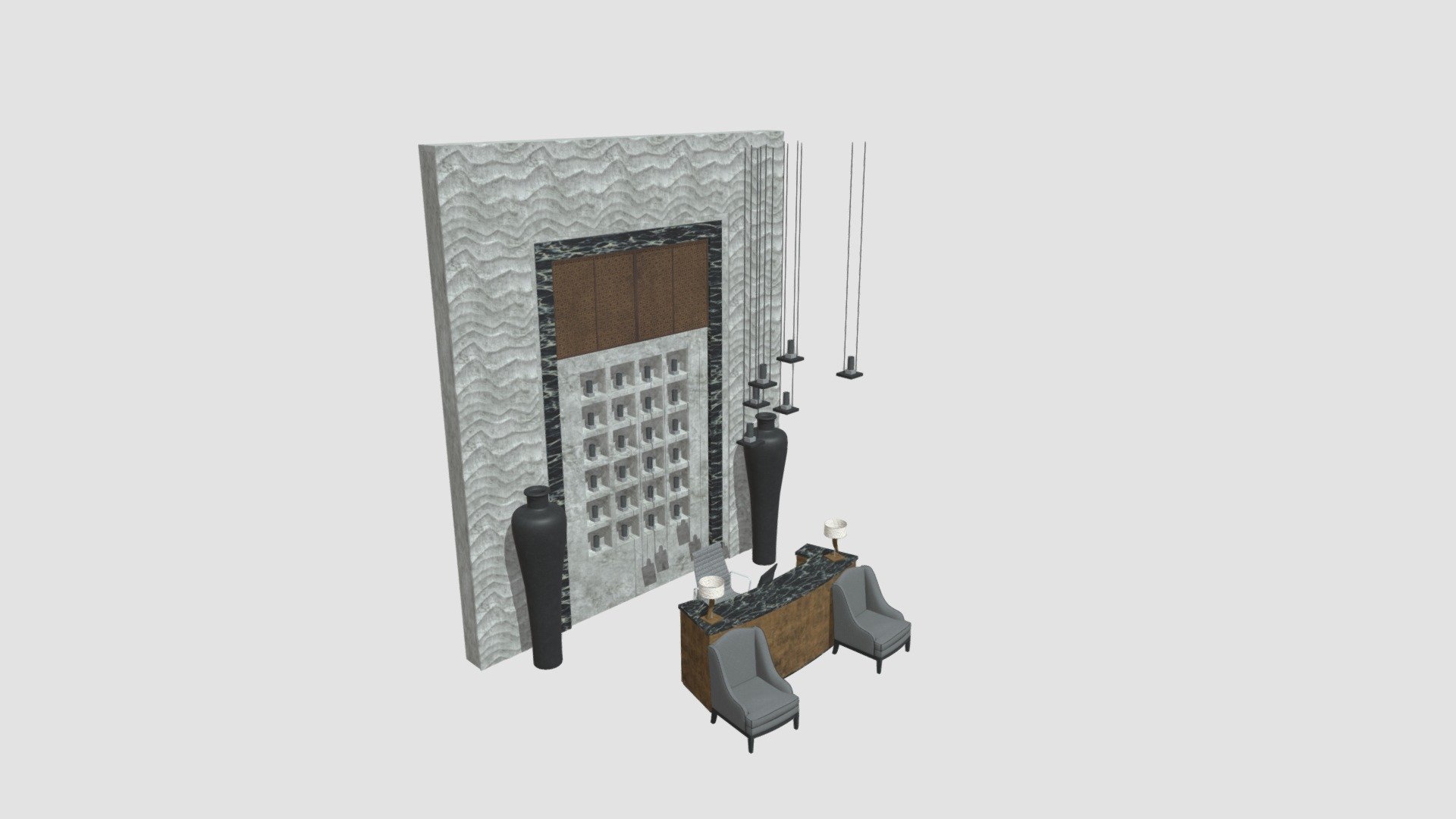 reception - Buy Royalty Free 3D model by Evermotion [5979597 ...