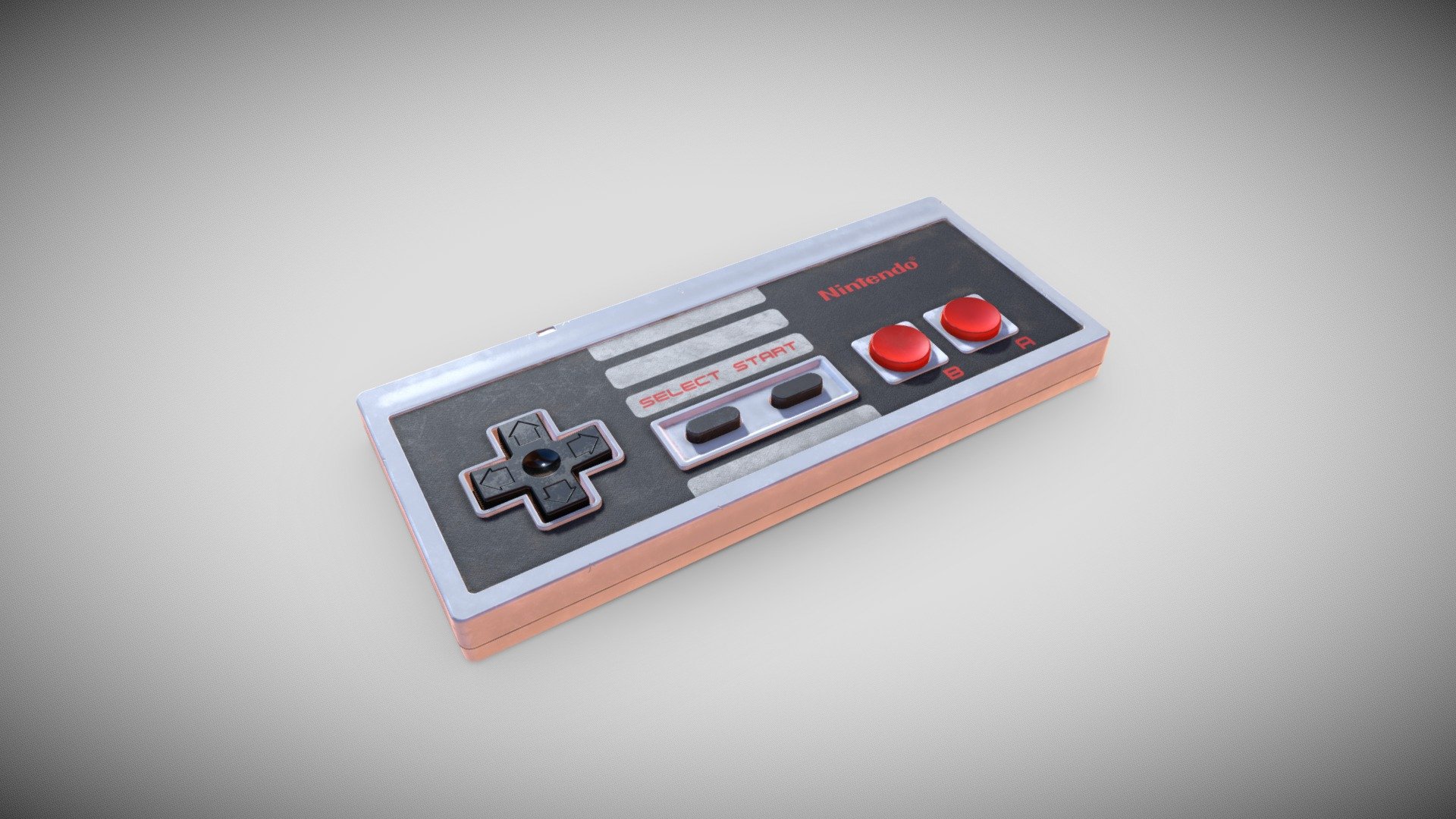 Game Ready Asset - NES Controller - Buy Royalty Free 3D model by picsim ...