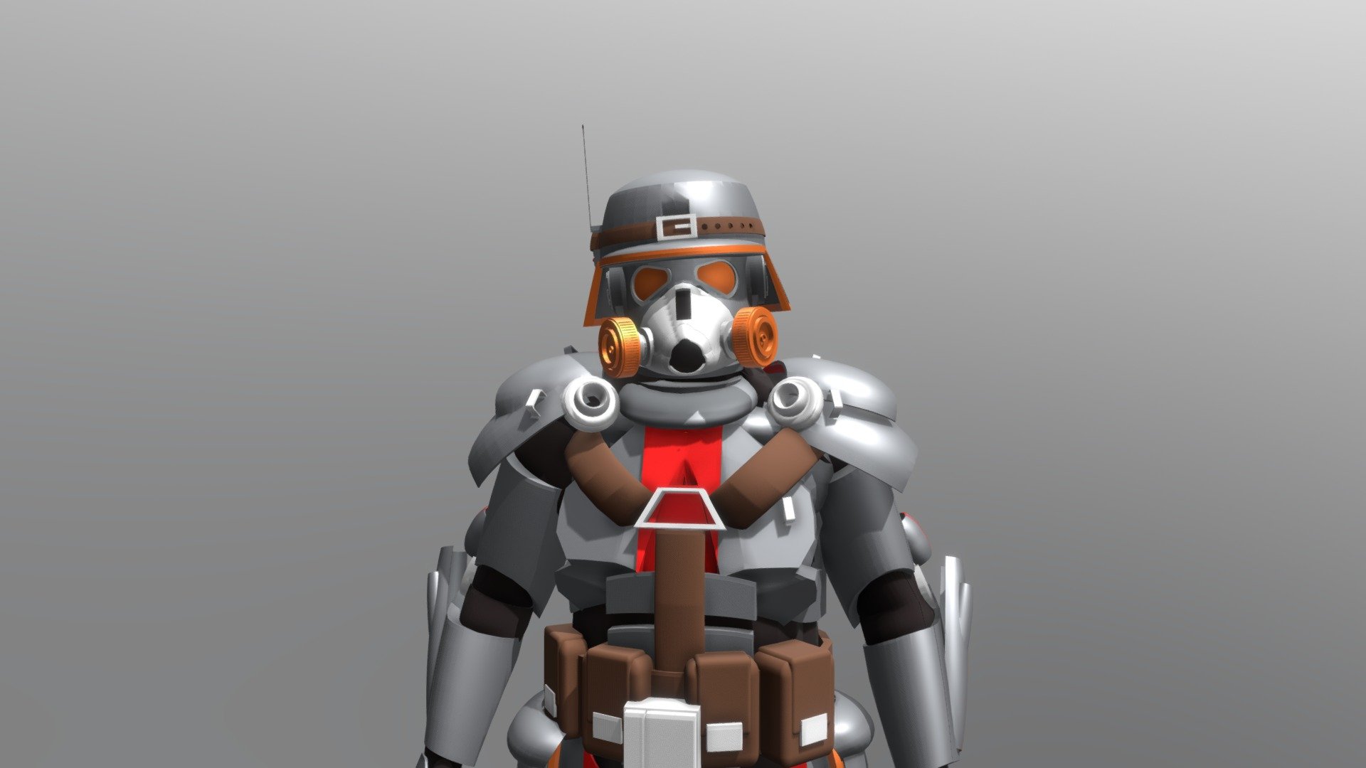 Heavy Soldier Omega 3.0 - 3D model by El_Andrew [597b439] - Sketchfab