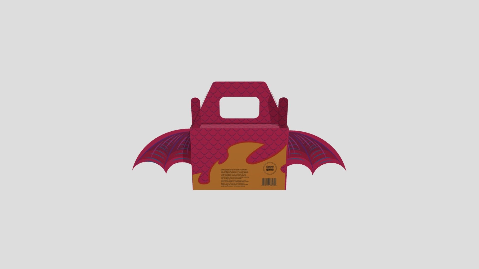 Packaging - 3D model by kevincrojas69 [597d0a4] - Sketchfab