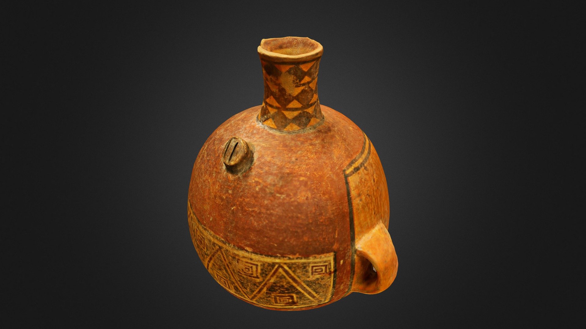 Aríbalo Inca - Download Free 3D model by Ministerio de Cultura Perú ...
