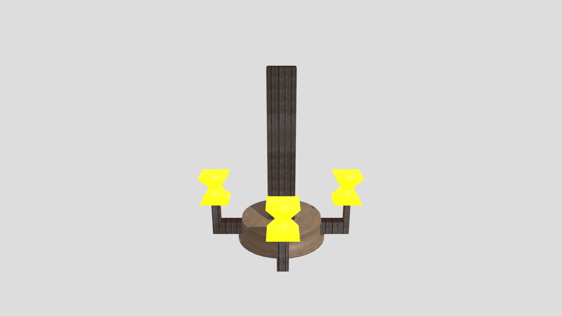 A Simple wooden lamp! - Download Free 3D model by vishal.choudhary1805 ...