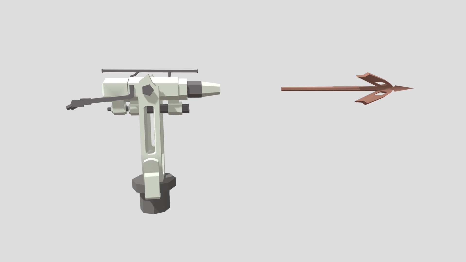 Harpoon Gun - Download Free 3D model by Alexander Leth (@alexanderleth ...