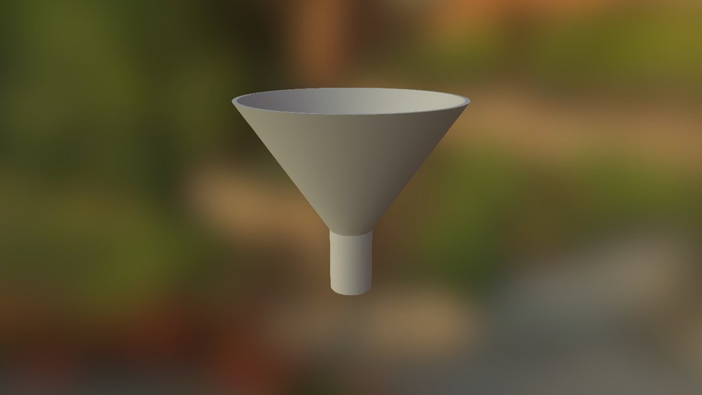 Embudo - 3D model by Mario Orellana (@mario.orellana) [598077b] - Sketchfab