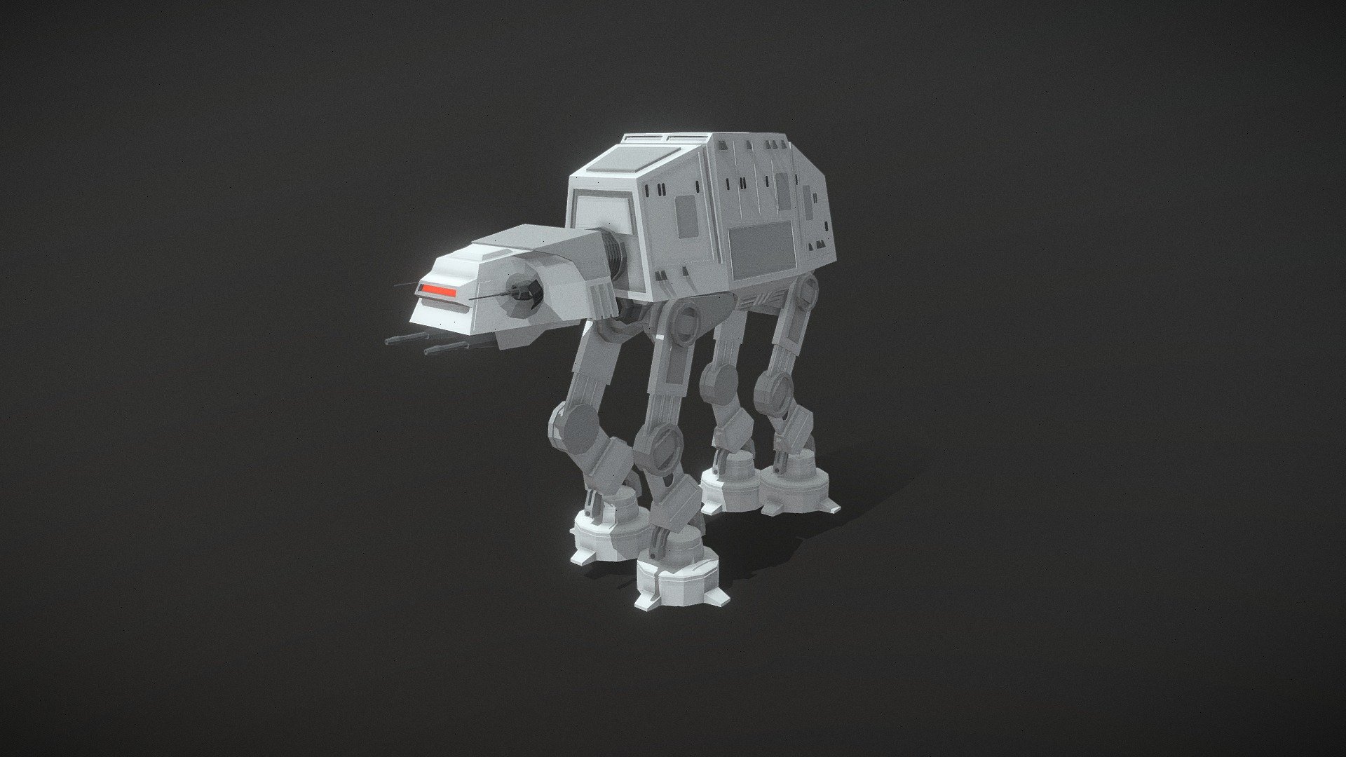 ATAT Star Wars Animation - Download Free 3D model by DopamineWarlock ...