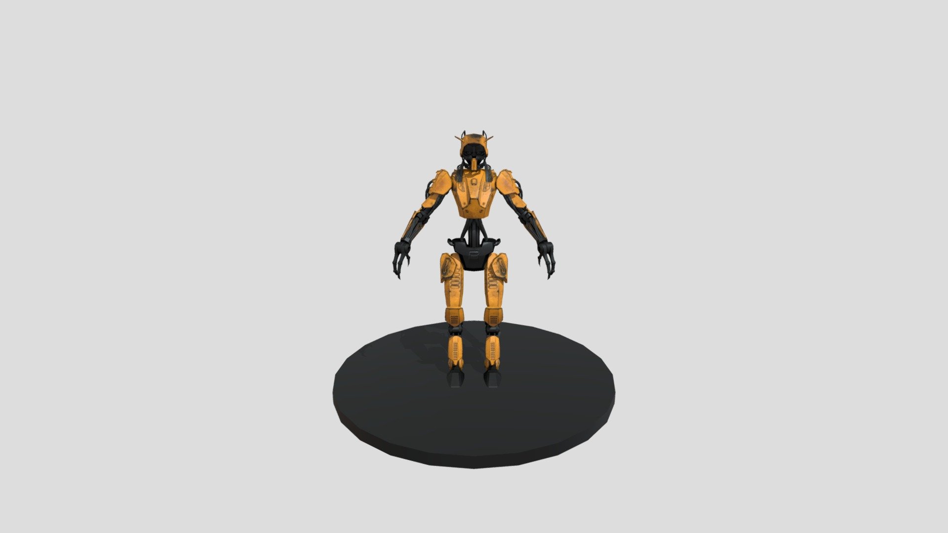 Biped Robot - 3D model by luvelezh [59818f2] - Sketchfab