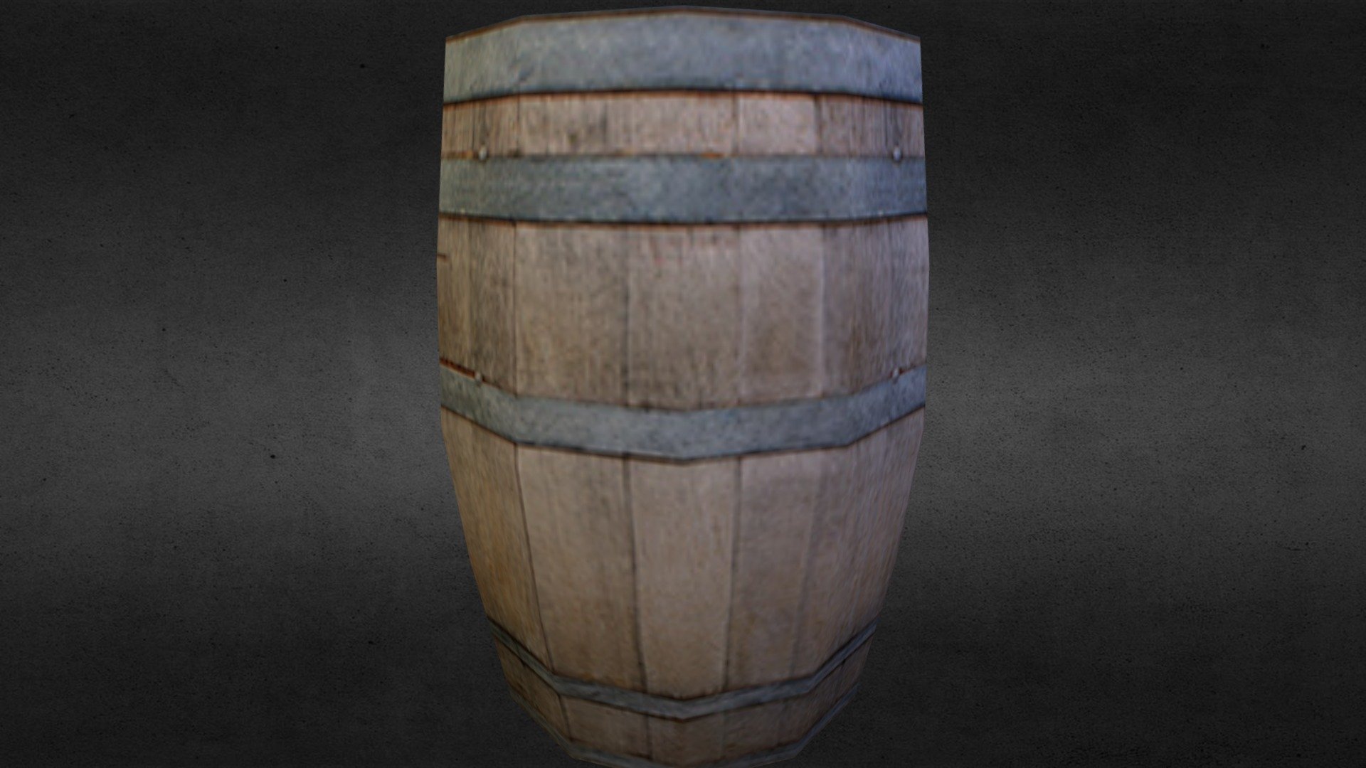 Barrel prop - 3D model by GH (@guntranhoet) [5981cf8] - Sketchfab