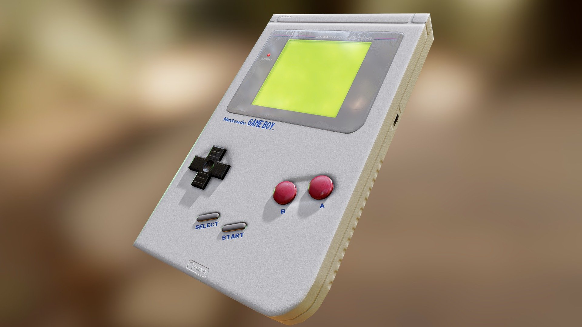 Nintendo GAMEBOY Game Asset - 3D model by Monky (@MonkyStudio) [5982a77 ...