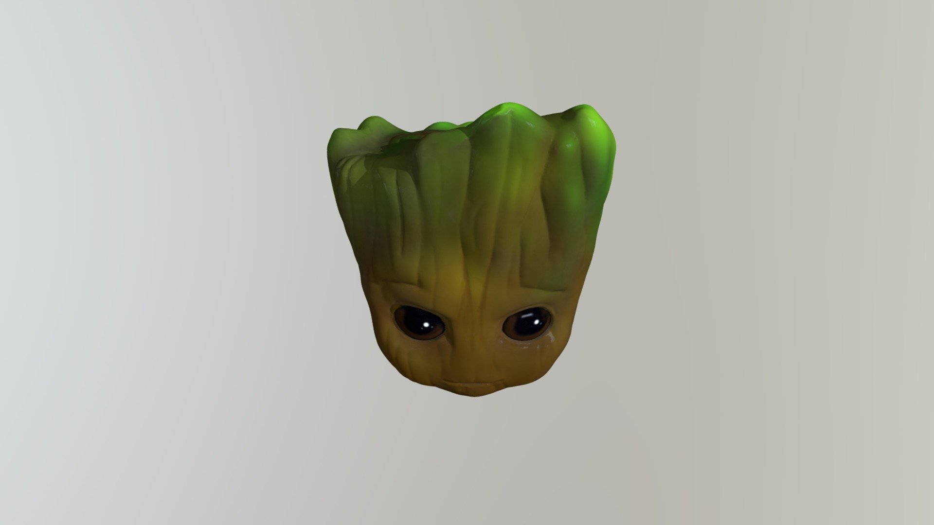 Groot Face - 3D model by Leticia Carvajal (@leti.letuce) [5984bc6 ...