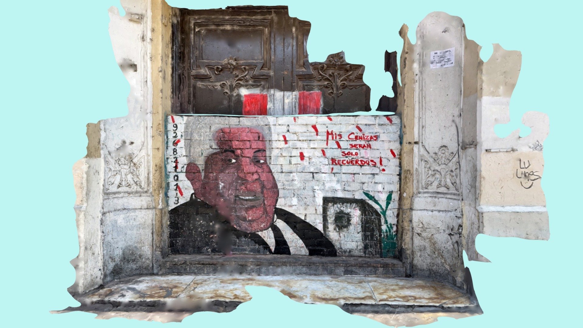 Zambo Cavero - Homenaje en la calle - Download Free 3D model by ...