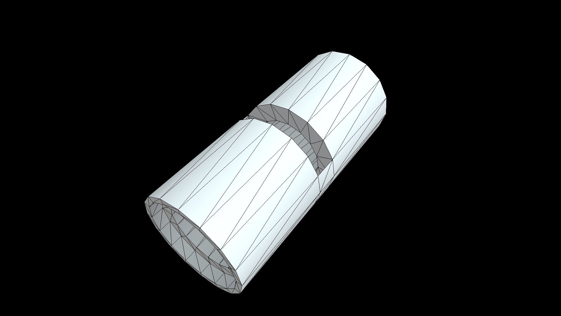 Pin Connector Round 2L with Slot (Pin Join - Download Free 3D model by ...