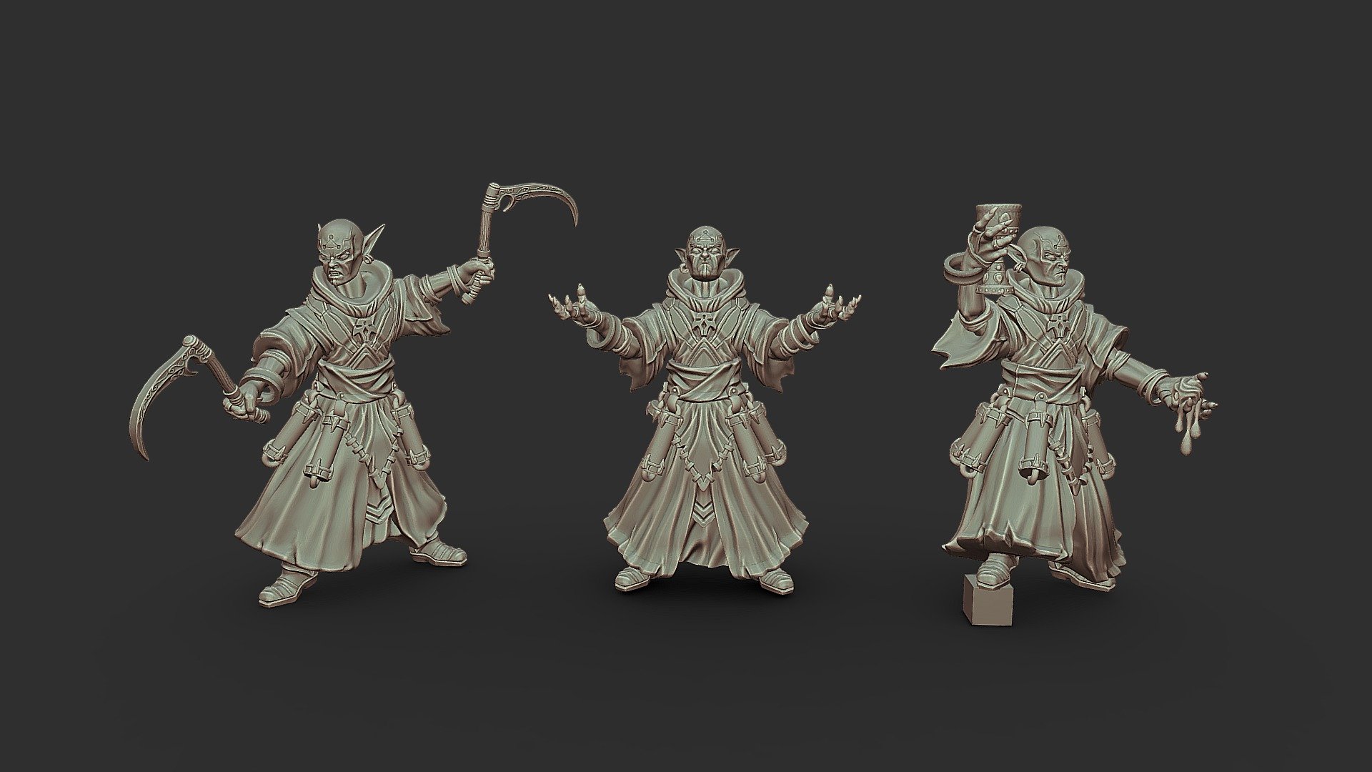 Blood Mage - 3D model by Marco R. Sassi (@sassi.marco90) [5987fa5 ...