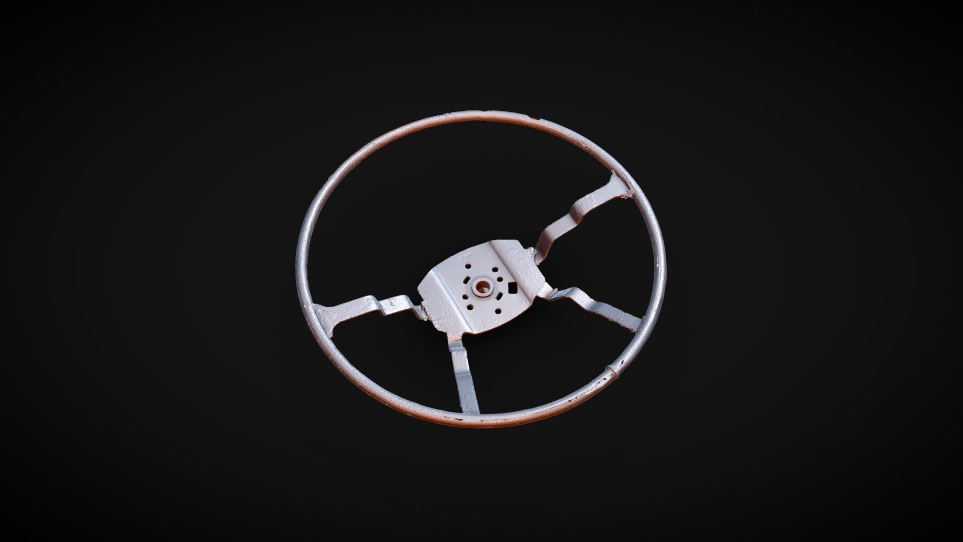 Steering wheel skeleton, generic - 3D model by MAD CAD LTD (@madcadltd ...