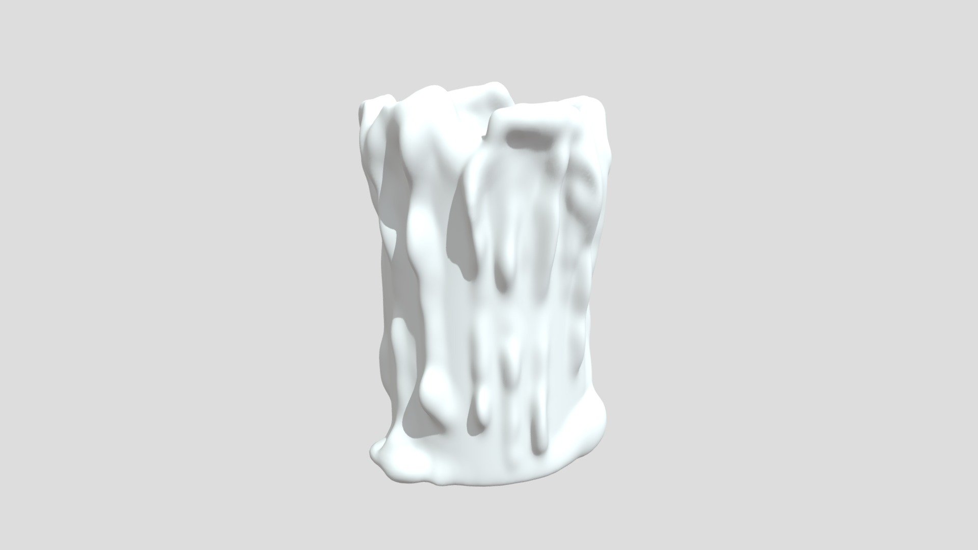 Small Melting Candle - Download Free 3D model by Rhemi (@Na_0m1 ...