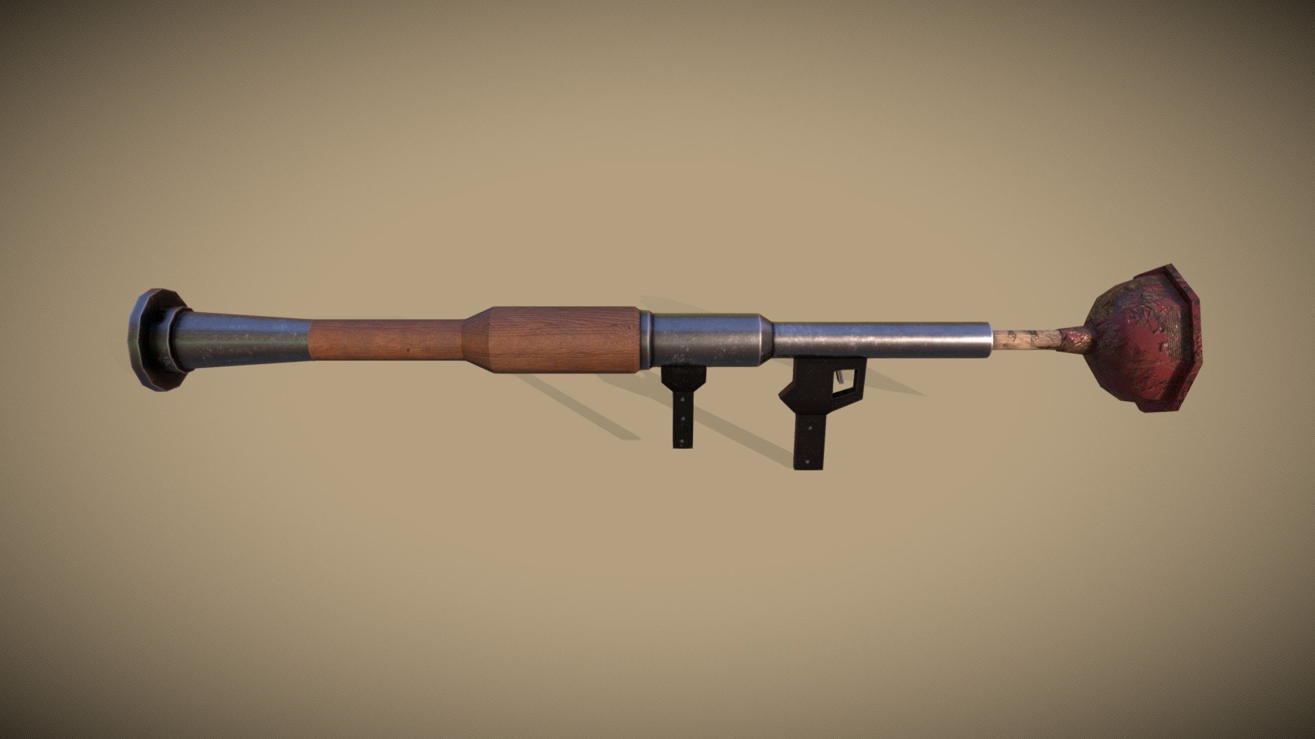 Toilet plunger RPG (Updated) - Download Free 3D model by MoJo_GameDesign (@Joppe_monnens ...