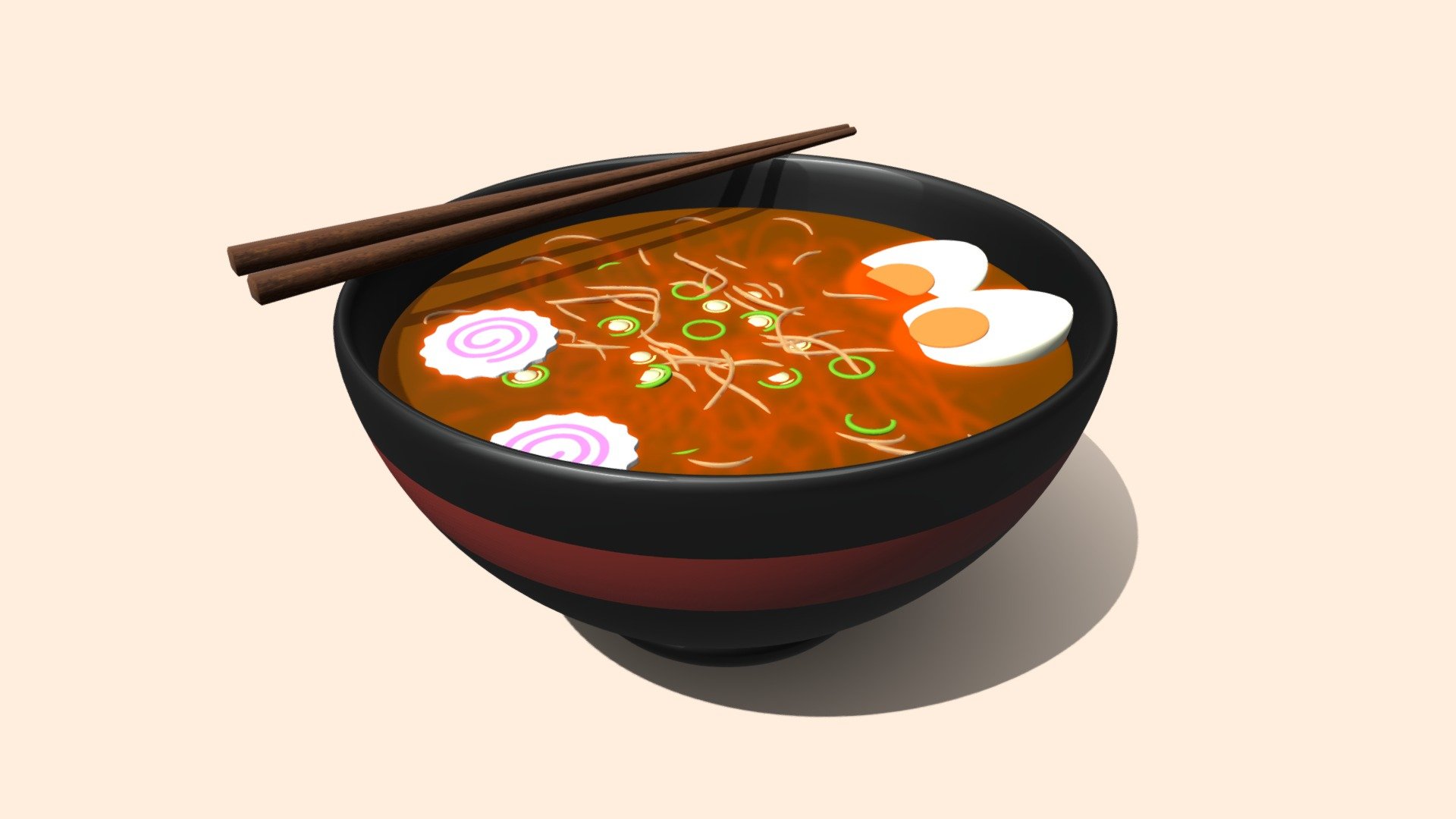 Ramen - 3D model by raquelgg00 [598bd63] - Sketchfab