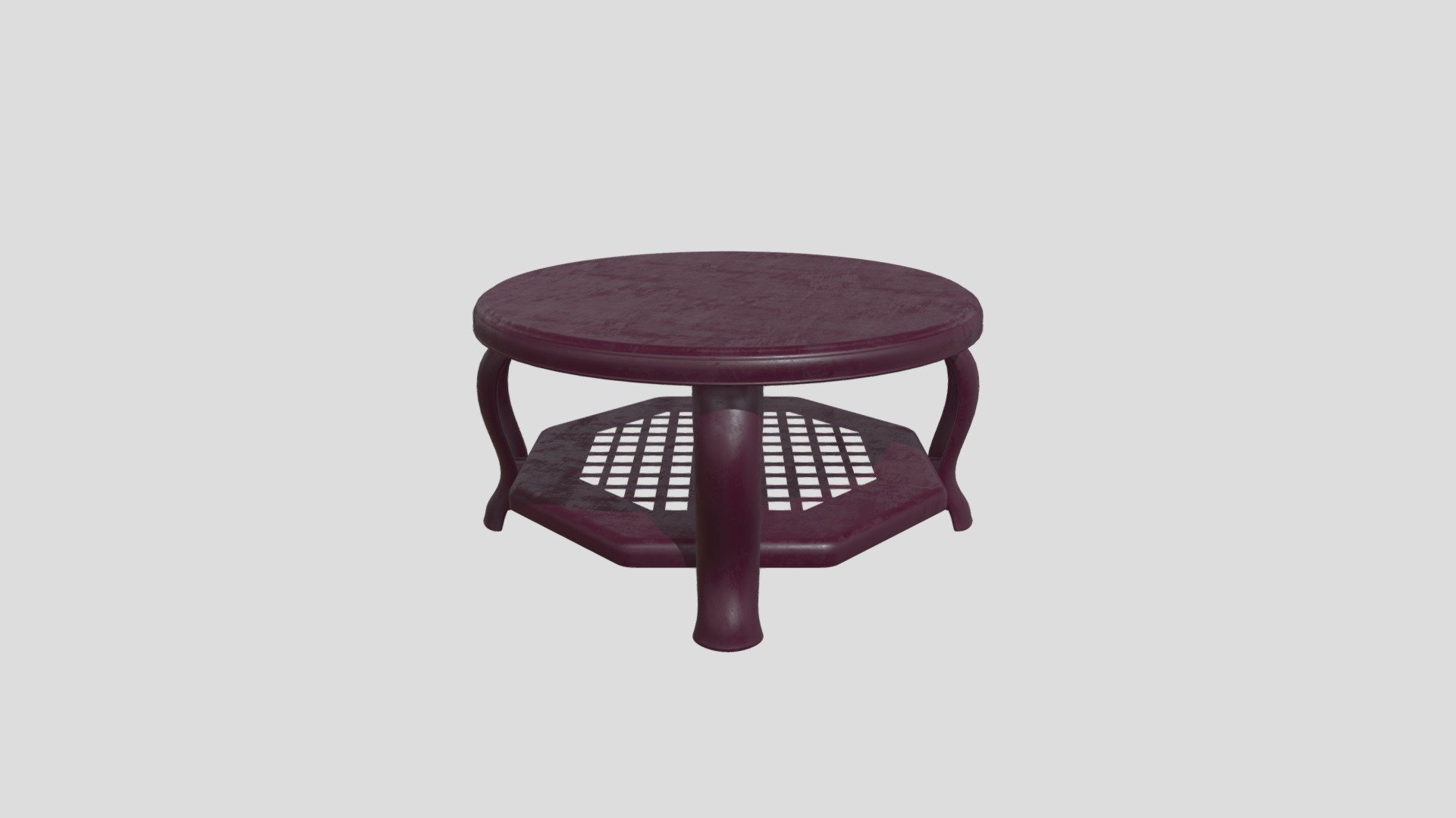 Plastic Round table - Download Free 3D model by Chandu merovix ...