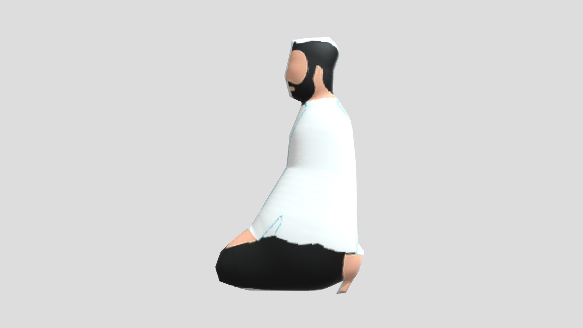 6.Duduk di antara Dua Sujud - 3D model by wahabnina11 [598e689] - Sketchfab