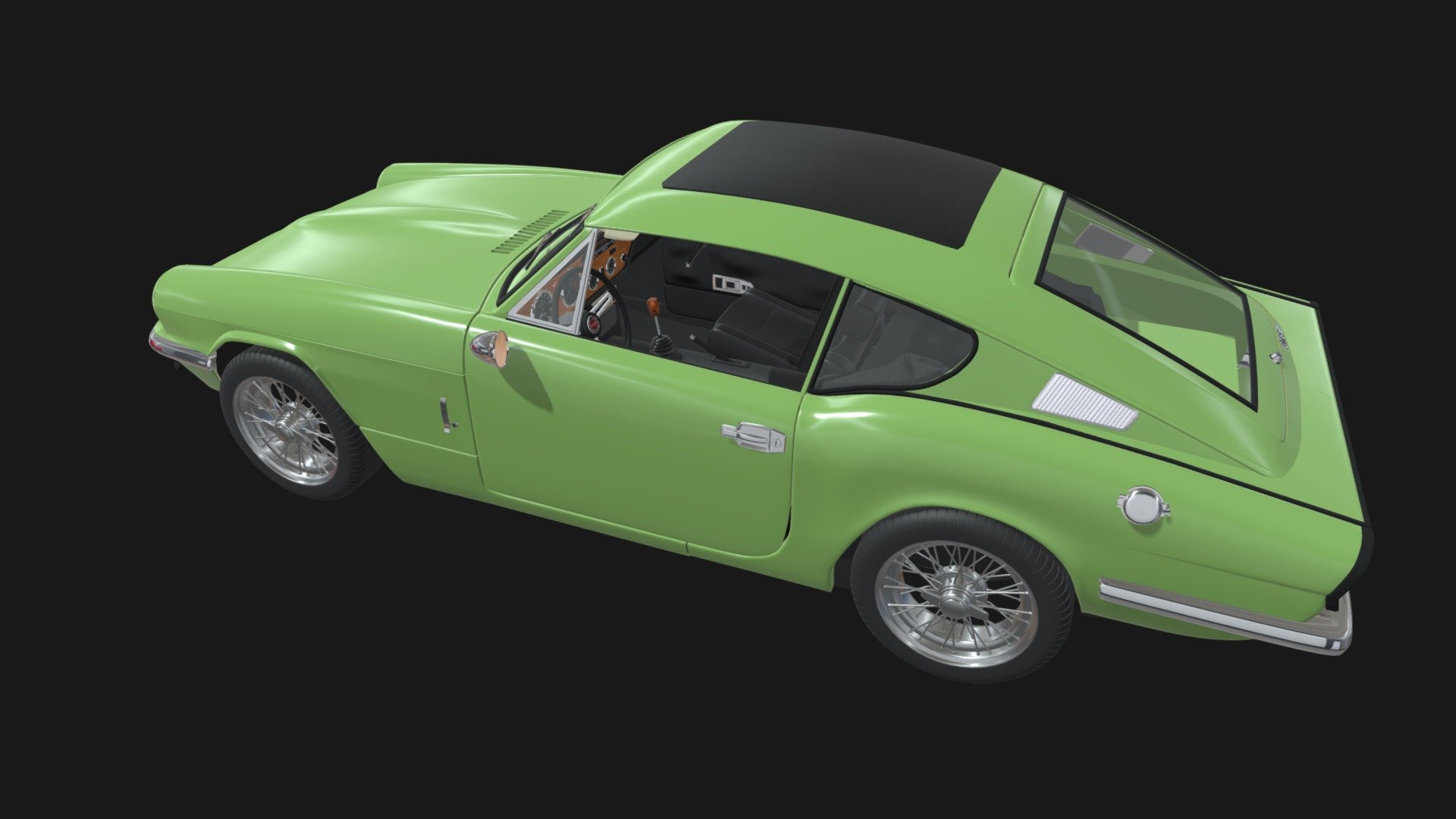 Triumph GT6 - Download Free 3D model by Configcars : maxipano360@gmail ...