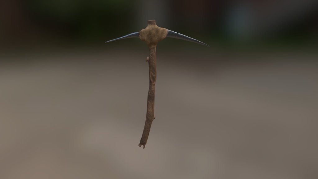Pickaxe - 3D model by JM (@Headsprouter) [59919b4] - Sketchfab
