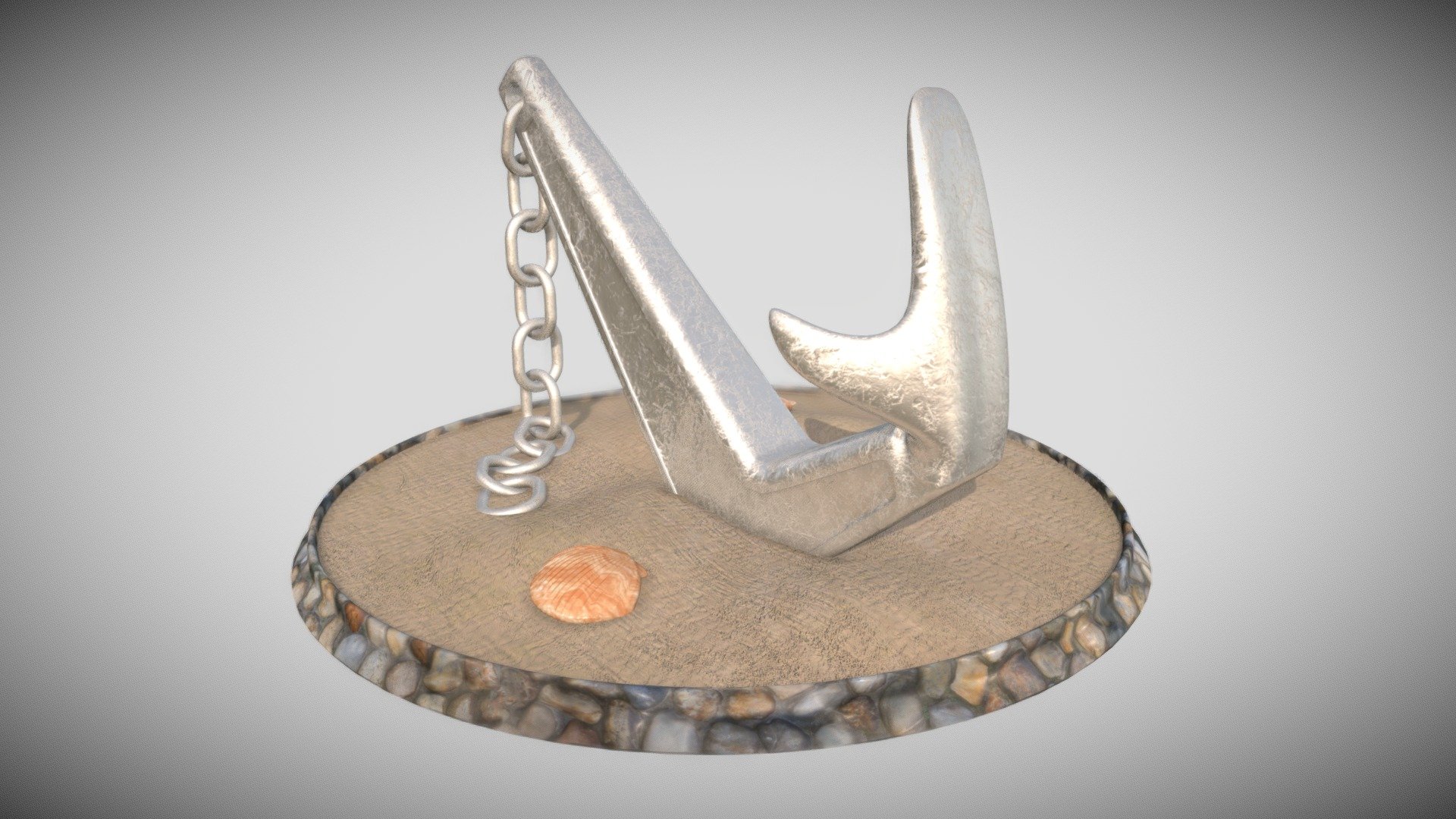 Âncora de veleiro - Buy Royalty Free 3D model by ablaze (@netoablaze ...