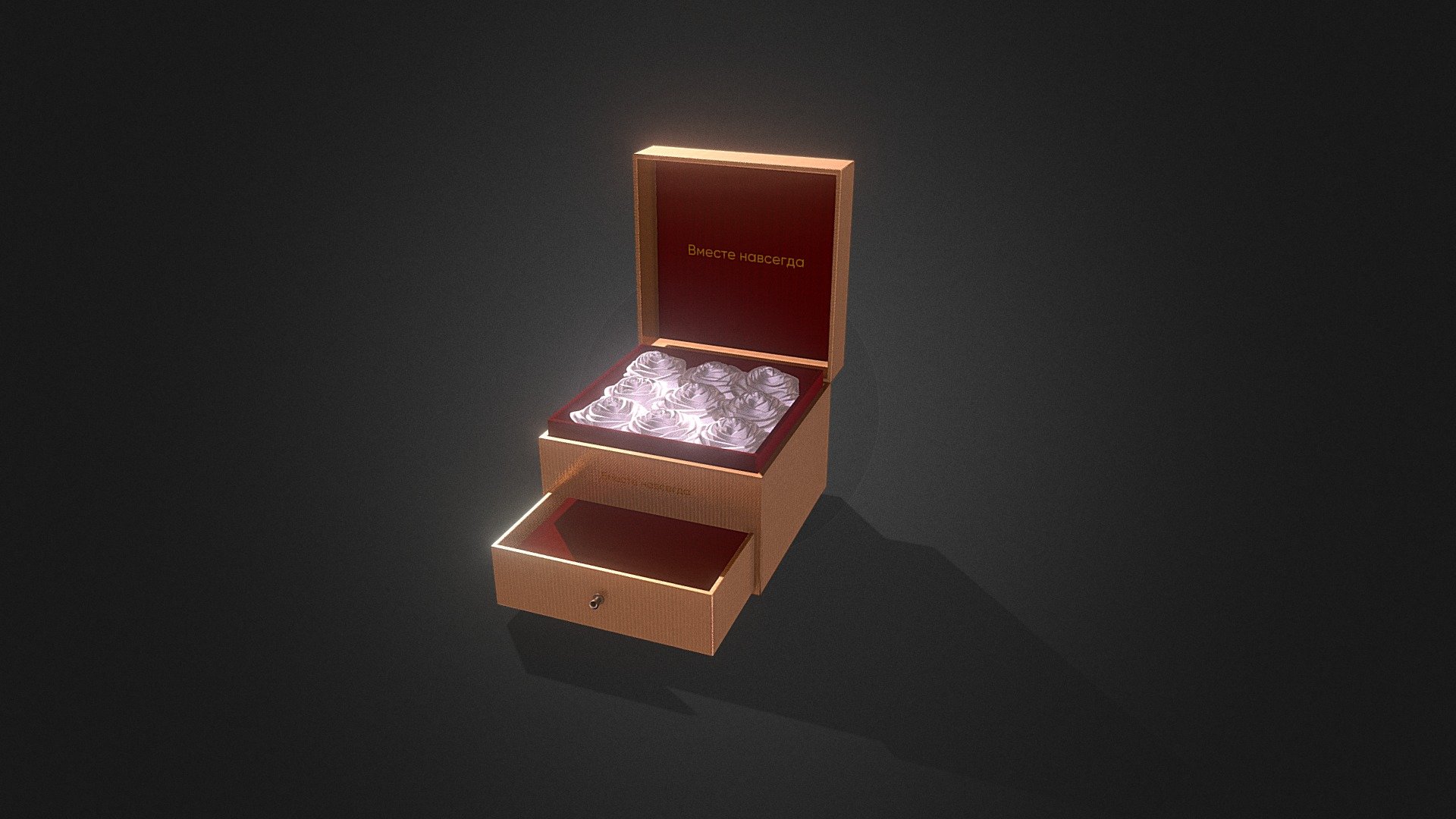 gold_box - Download Free 3D model by Egdesigner [5992ee5] - Sketchfab
