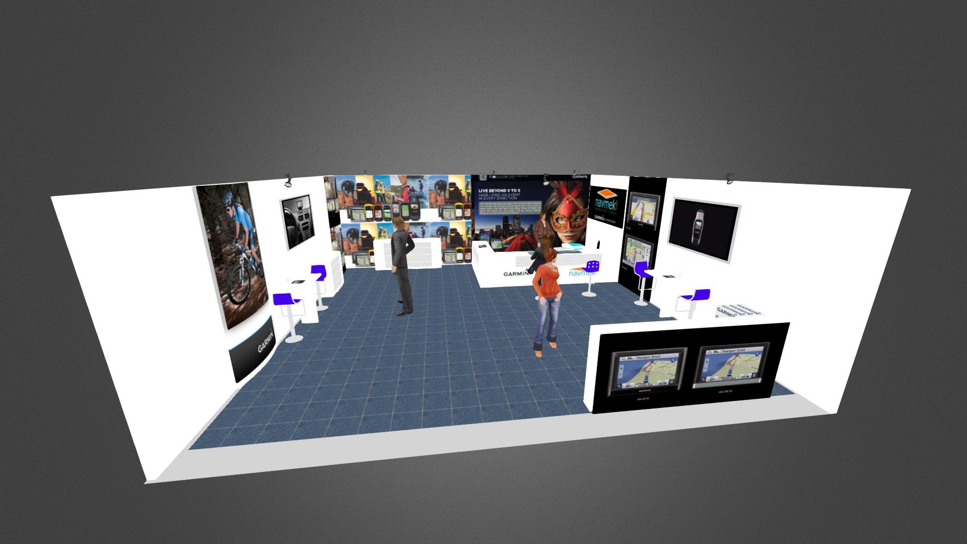 Cameroon Garmin Concept Store - 3D model by Nk (@navmek) [5993377 ...