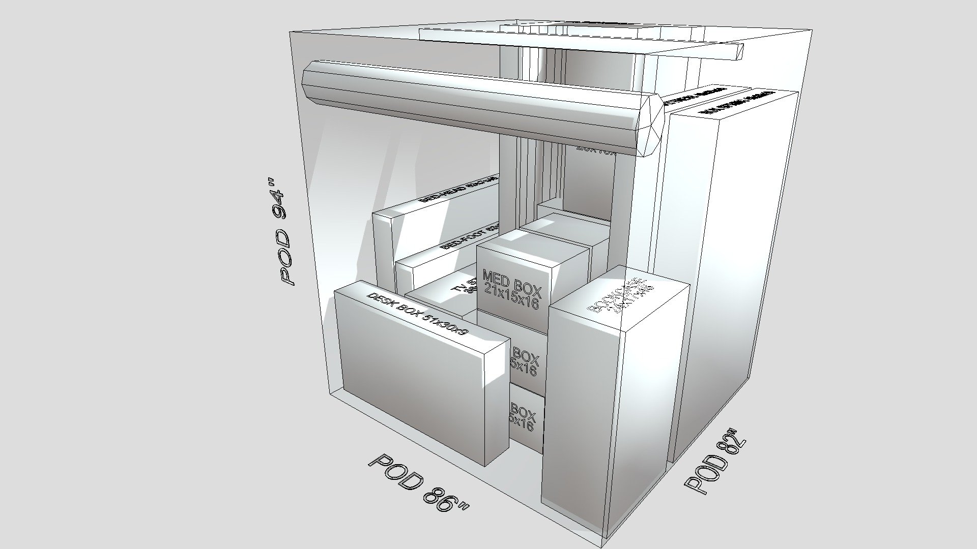 pods small - 3D model by FM5 Design (@FM5Design) [599385d] - Sketchfab