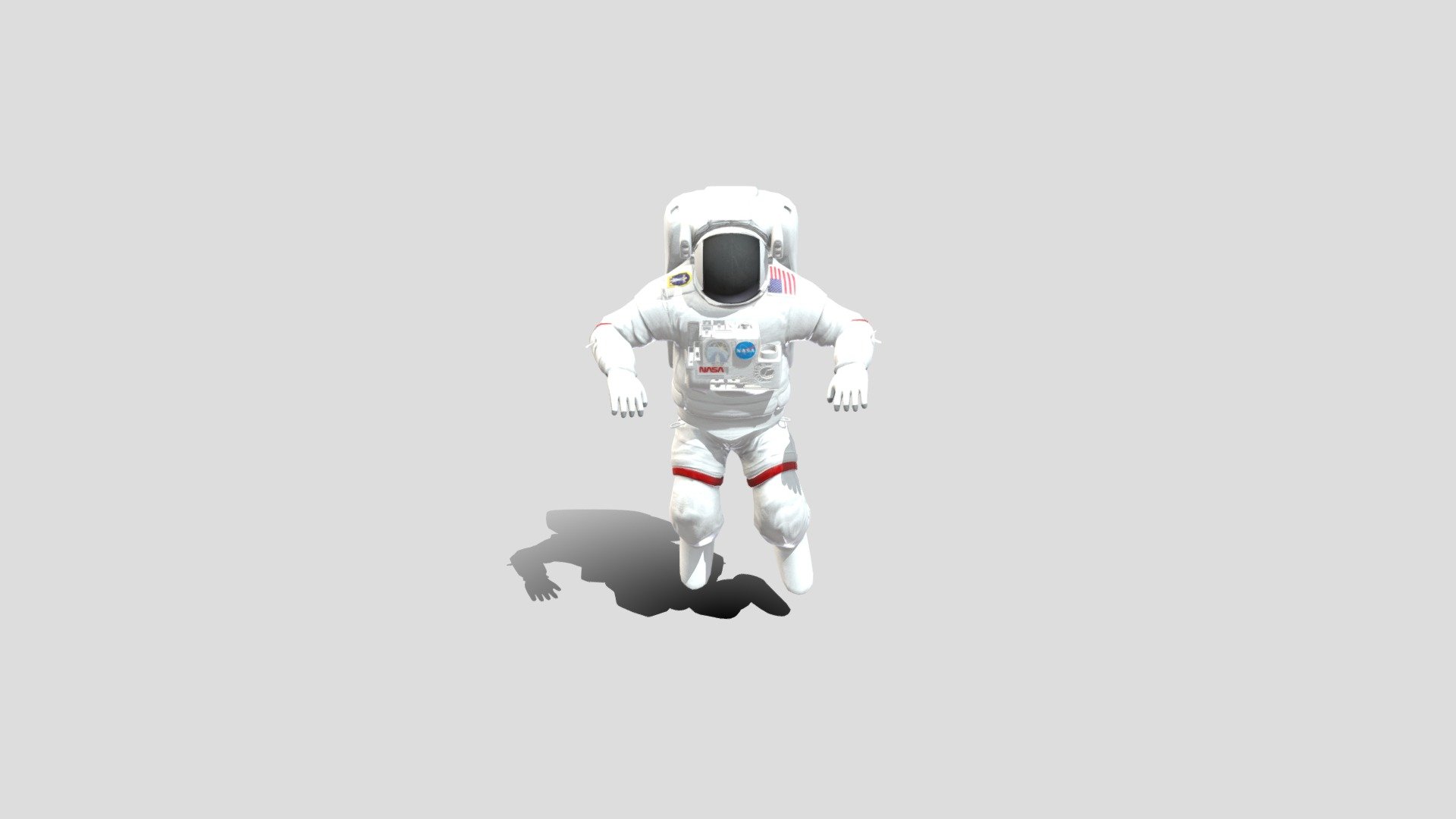 SpaceMan_FullAnimation - 3D model by yuhui.rumu [5995197] - Sketchfab