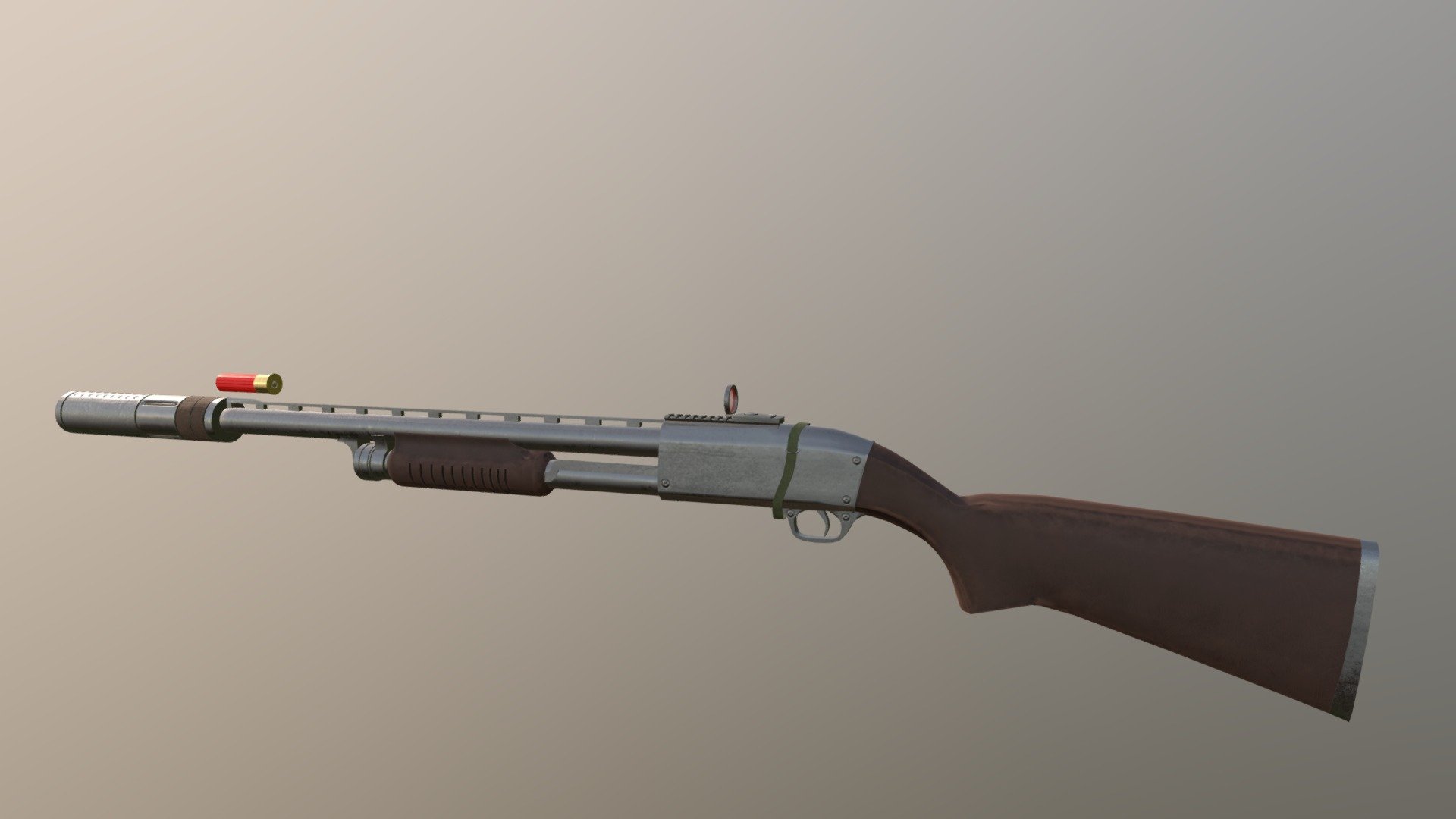 Shotgun - 3D model by flossycat (@Ahmed.Mahmoud1) [599674c] - Sketchfab