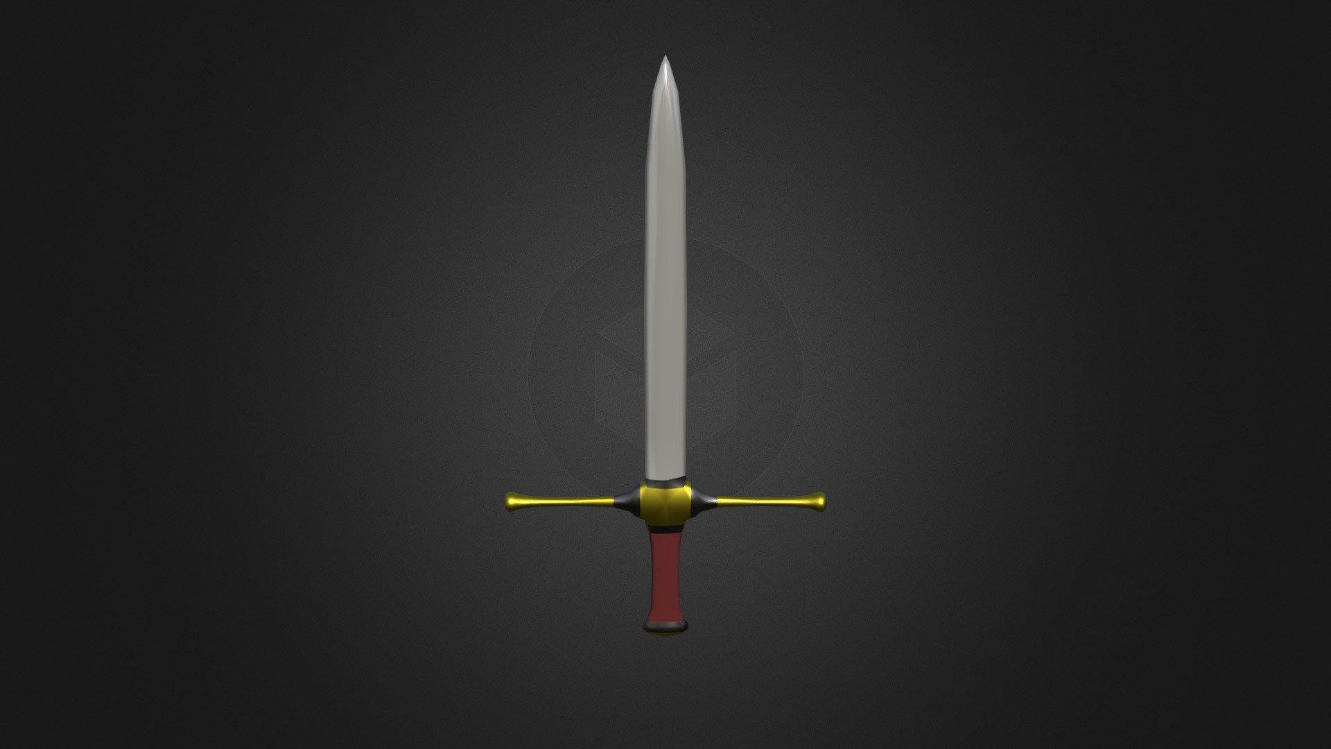 Sword Low Resolution 001 - Download Free 3D model by Goatbeard Art ...